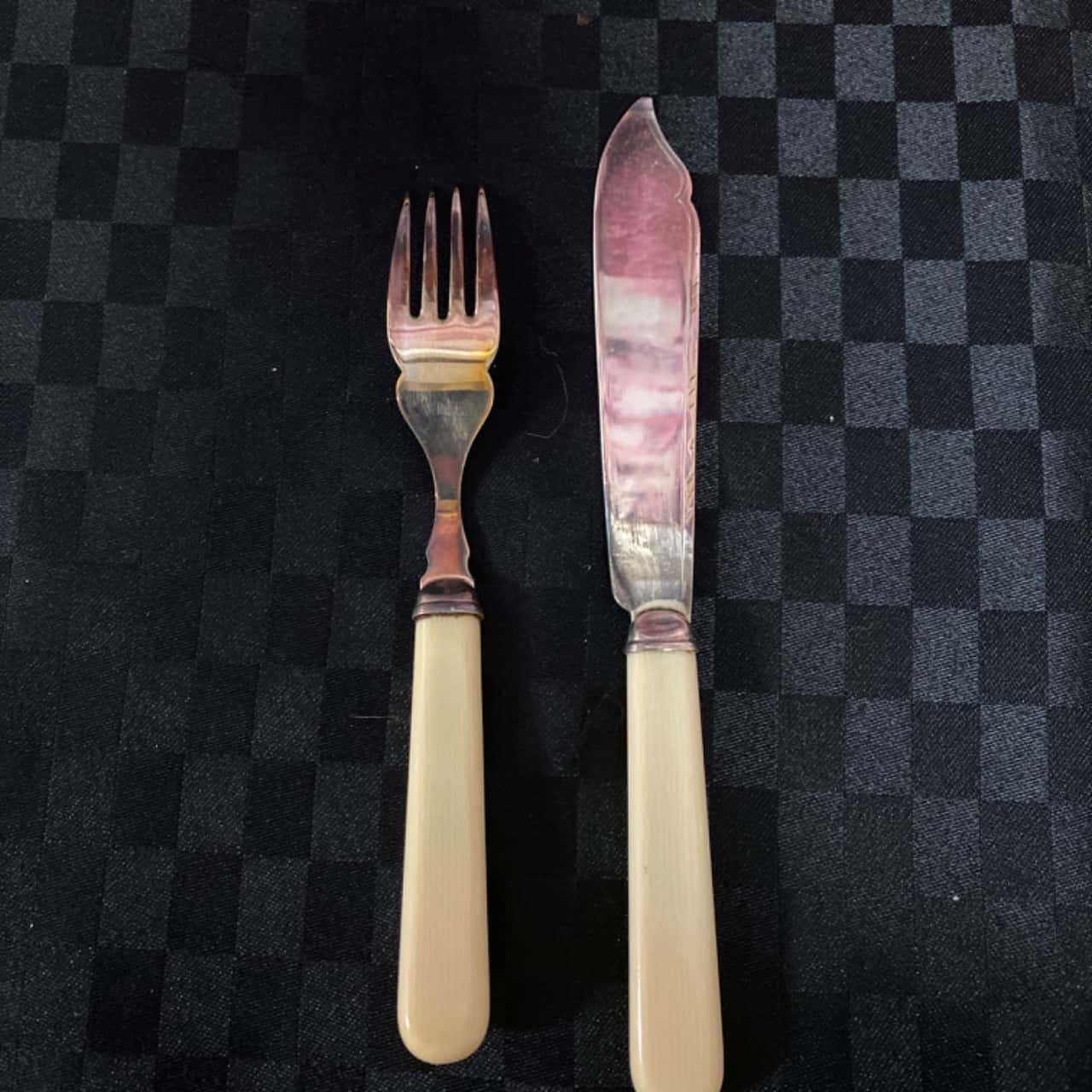 Ivorine knife and Fork set *DISCOUNTED*(s)