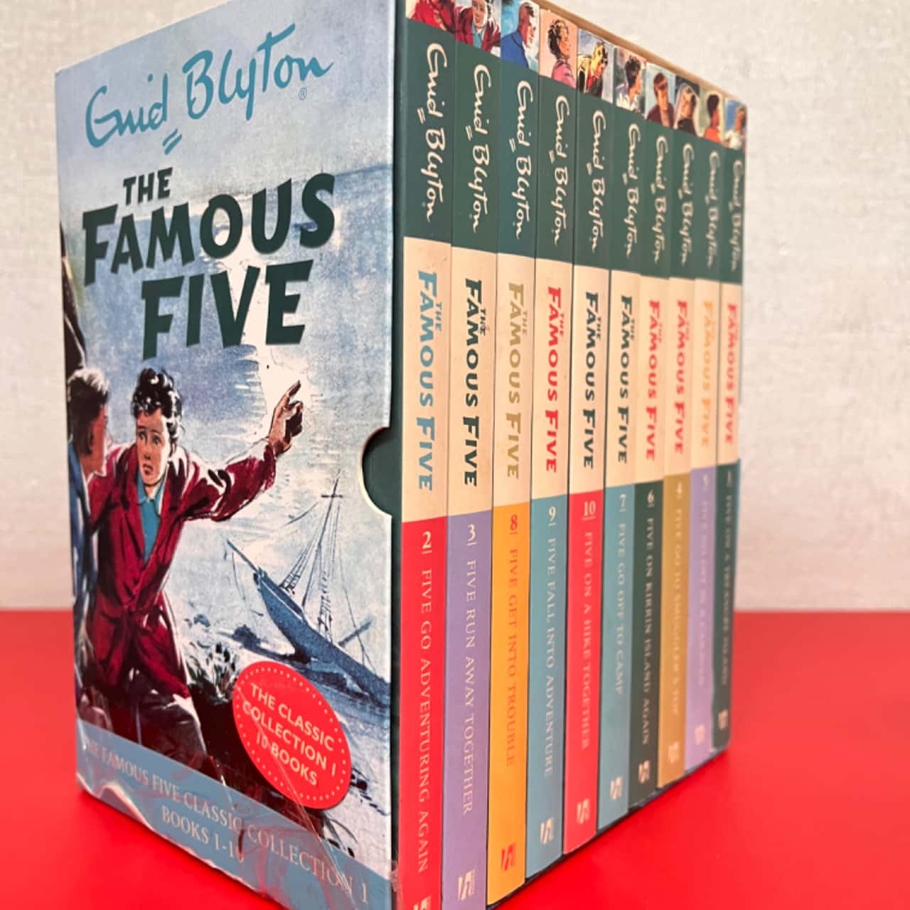 Famous Five Collection 10 book set by Enid Blyton (Multiple Copy Pack ...