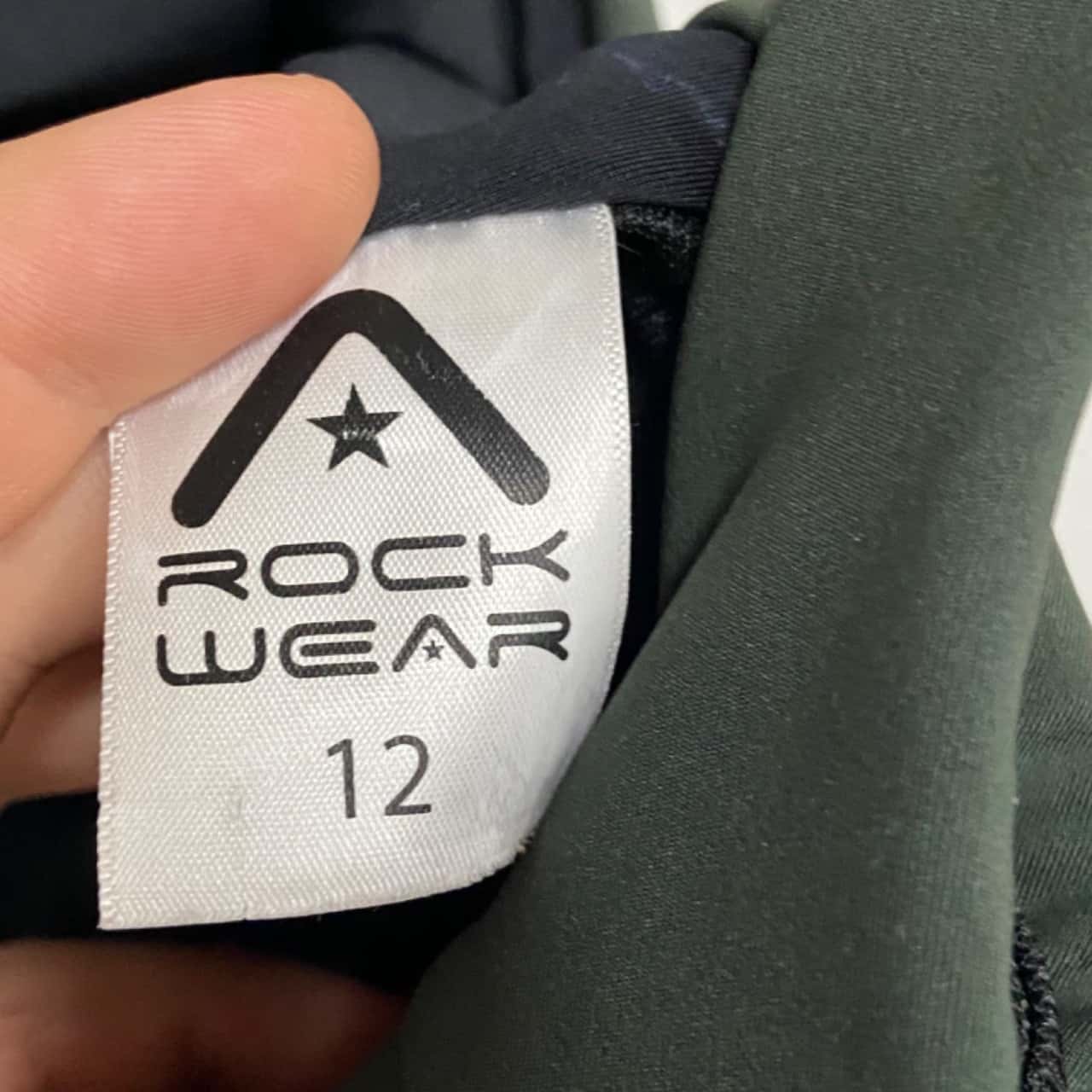 Rockwear Womens Size 12 Green sports bra (s)