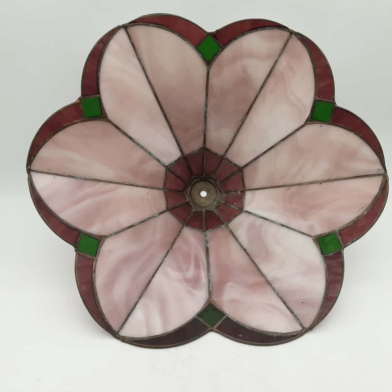 Vintage Leadlight Tiffany Style Glass Lamp/Light Shade(s)