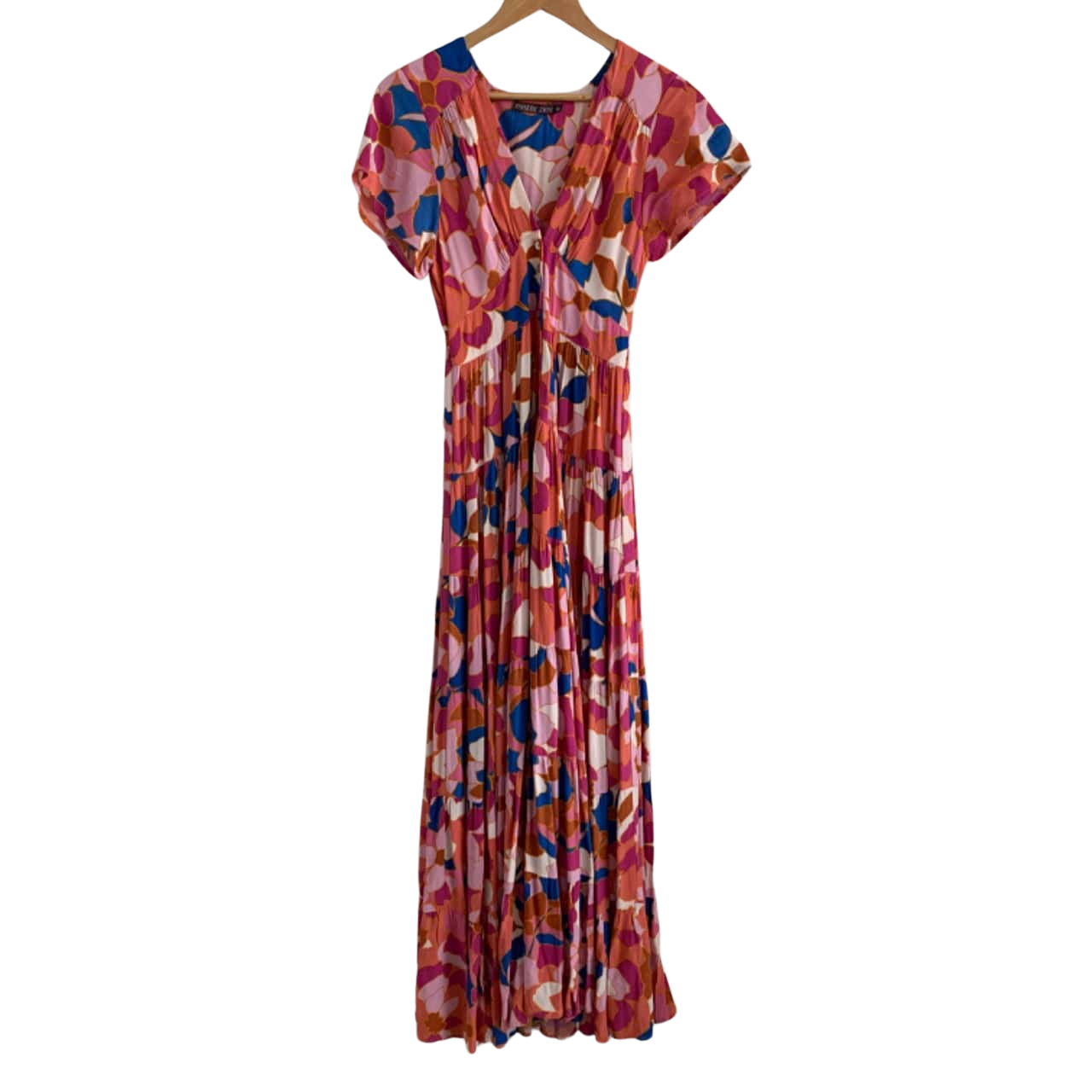 Mister Zimi Size 8 Pink Maxi Dress