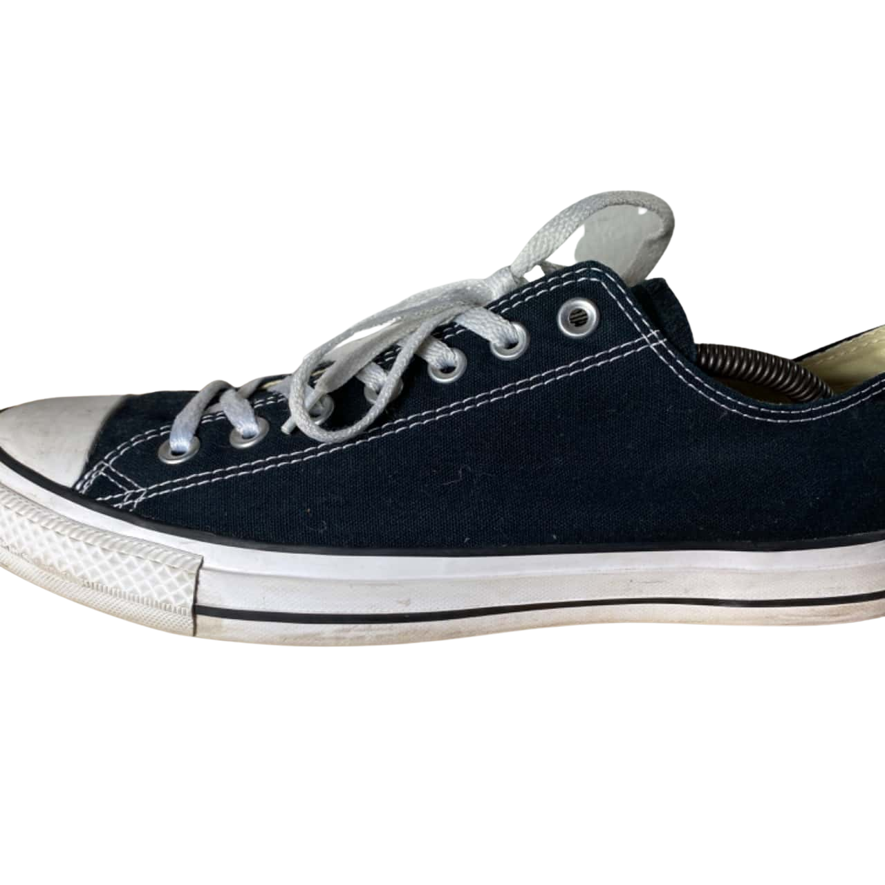 Converse Unisex CTAS Low Sneakers Size 10 / 12 Black / White (s)