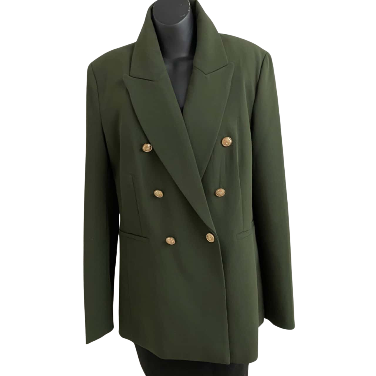 Forever New Womens Size 14 Blazers / Winter Jacket Khaki (s)