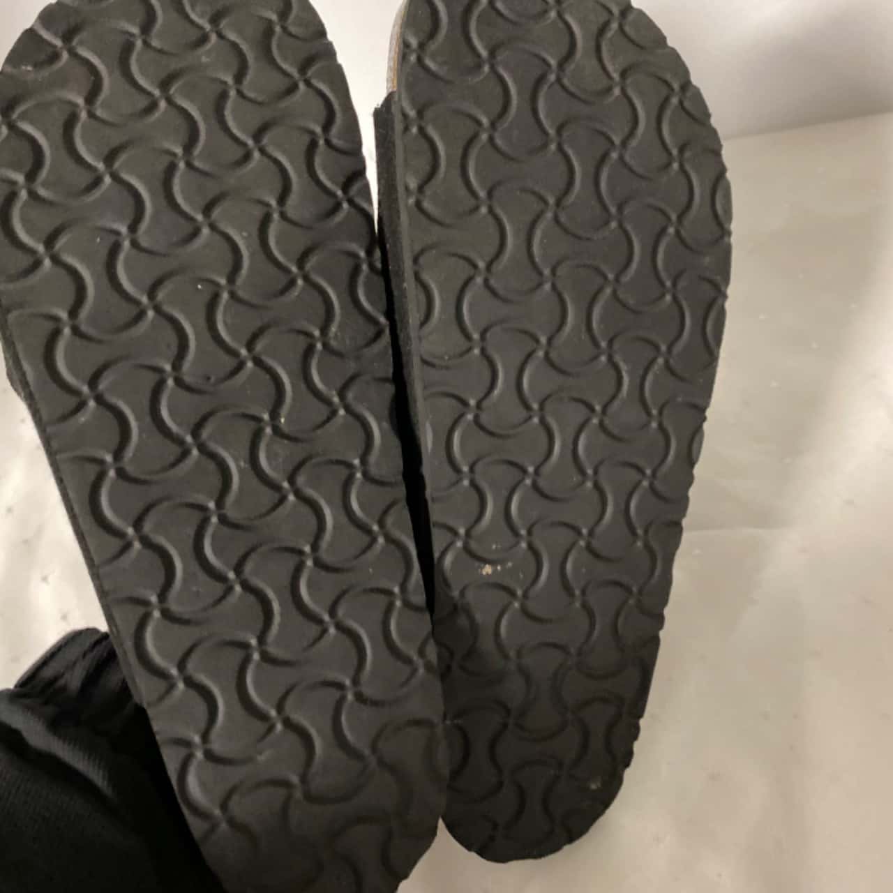 Skechers Womens Slides Size 8 Black (s)