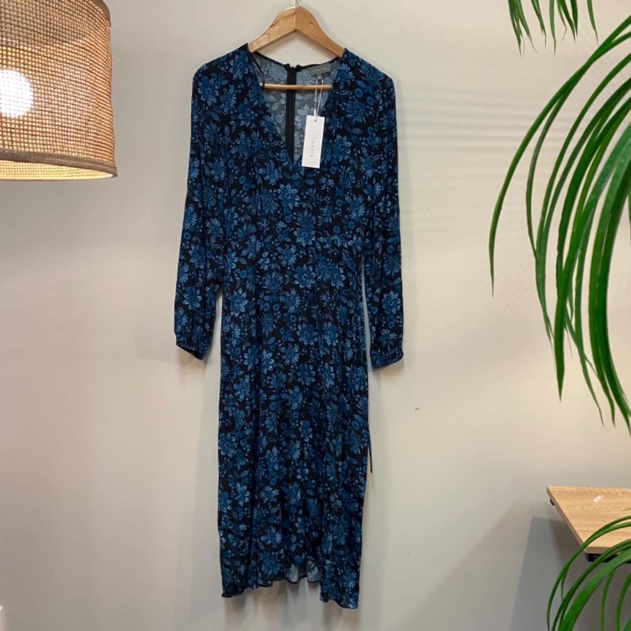 [Brand New] Tokito Womens Maxi Wrap Teal Dress Winter Boheme