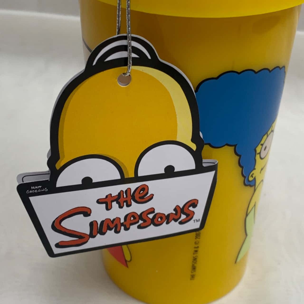 Homer Simpson Tumbler Cup The Simpsons Fox 2007 22cm Matt Groening