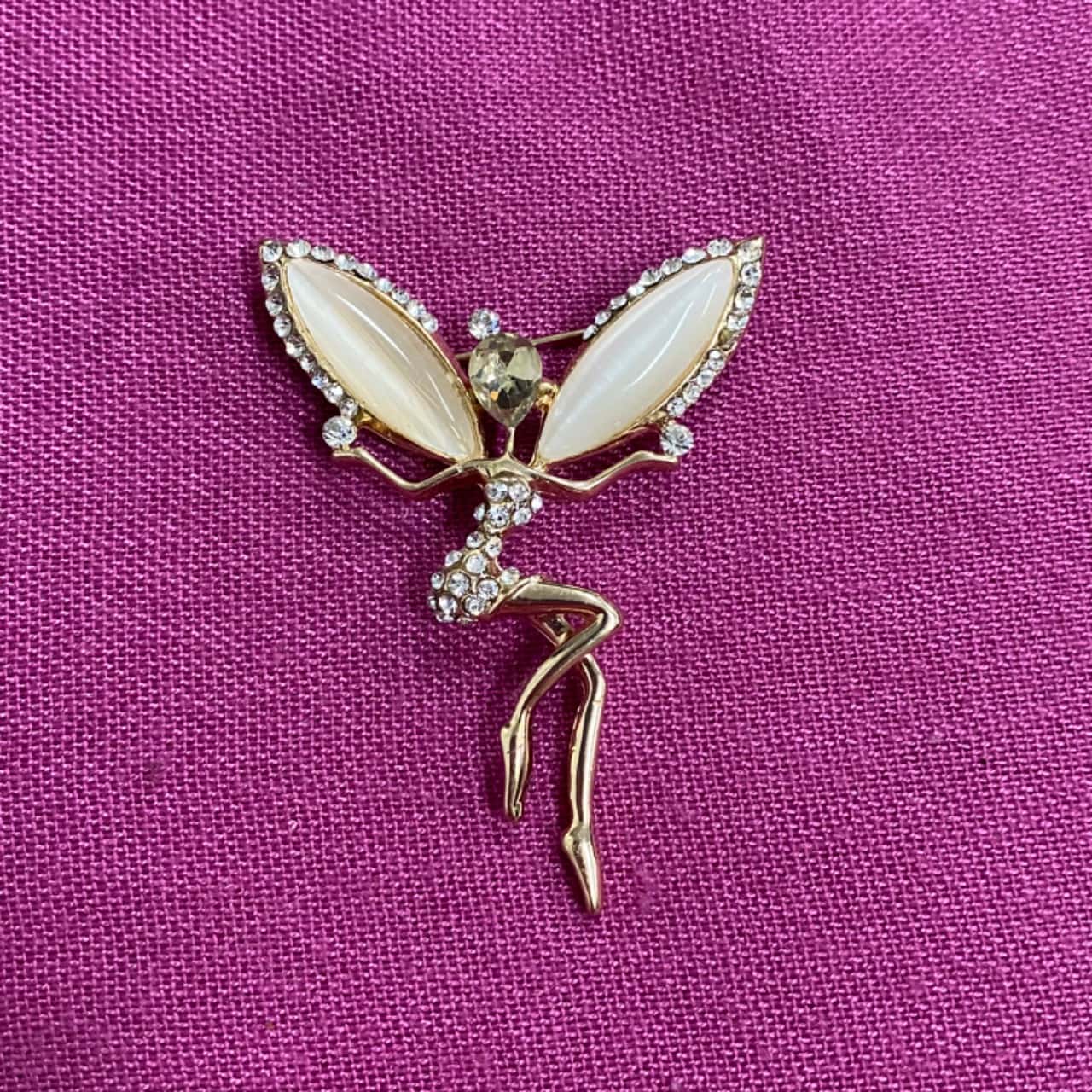 Womens Unique Fairy Brooch