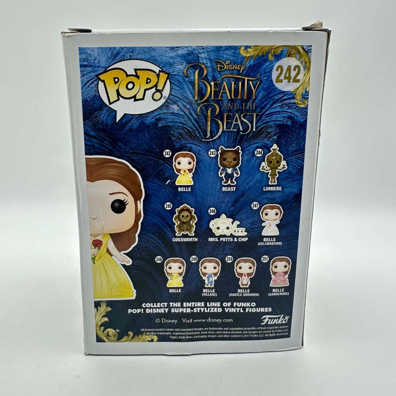 Funko POP! Disney Beauty & the Beast Belle #242 & The Beast #239(s)