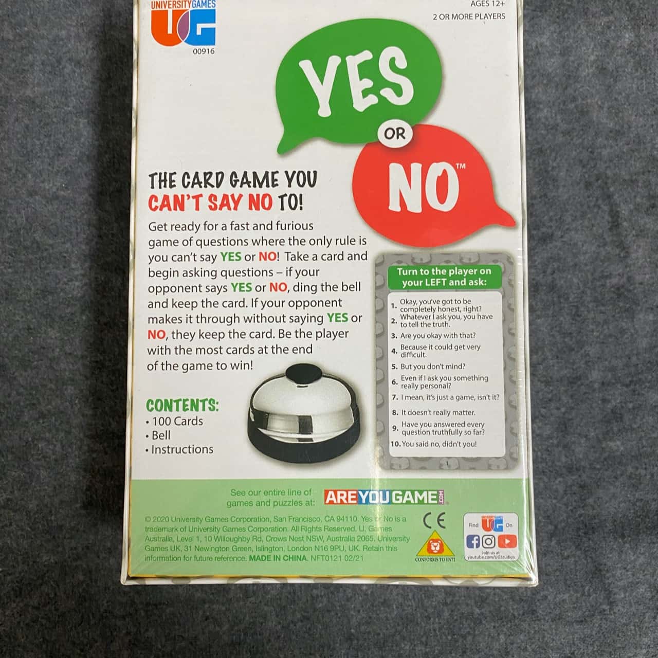 Yes or No Card Game (Sealed)(s)