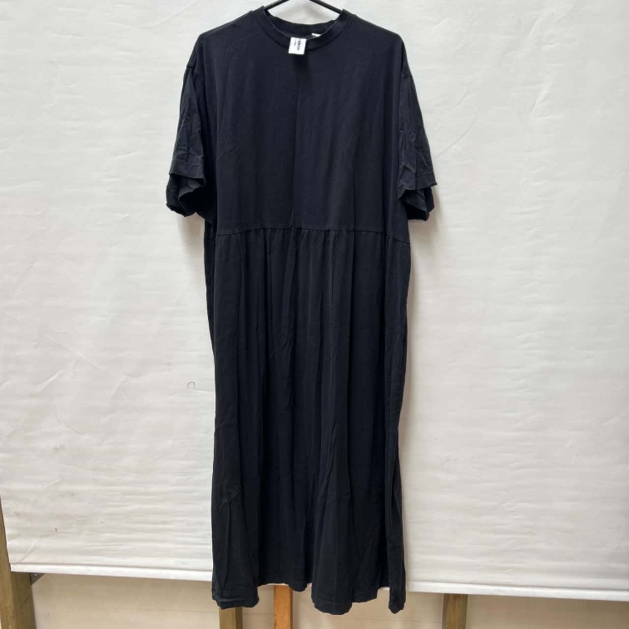 ASOS x COLLUSION Womens Size 18 Black smock dress (s)