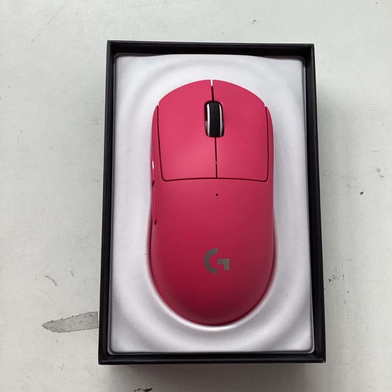 Logitech G pro x superlight 2 wireless gaming mouse in magenta/pink