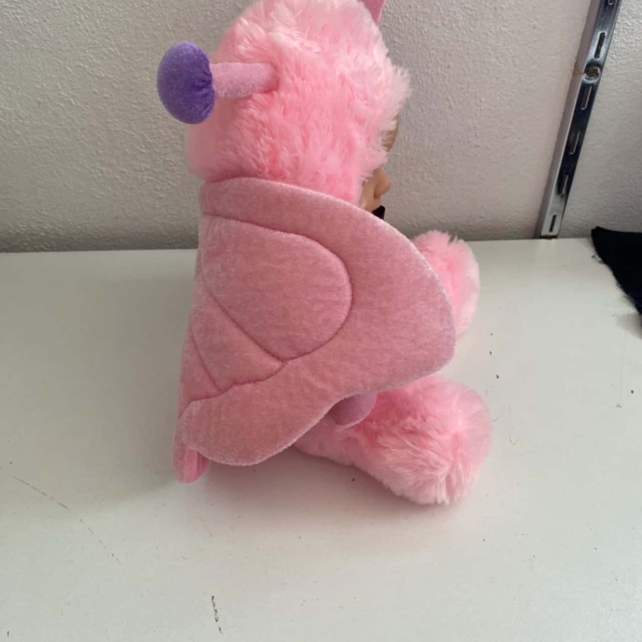 Pink butterfly doll