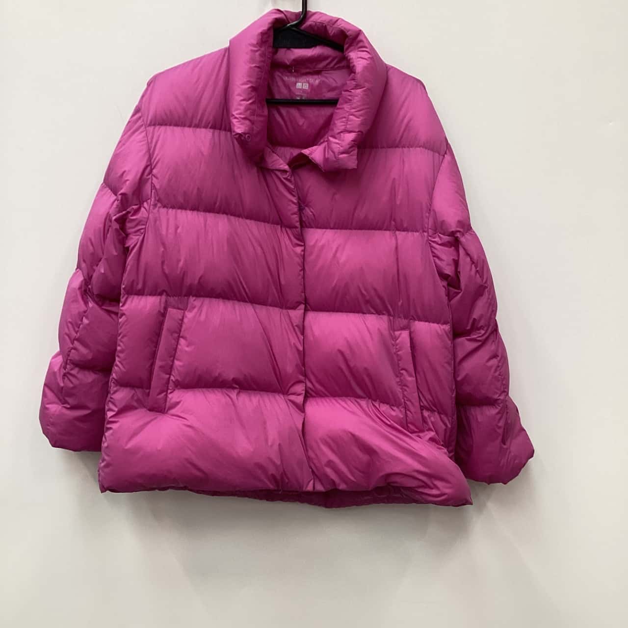 Uniqlo Womens Size L Puffer own Jacket Pink (s)