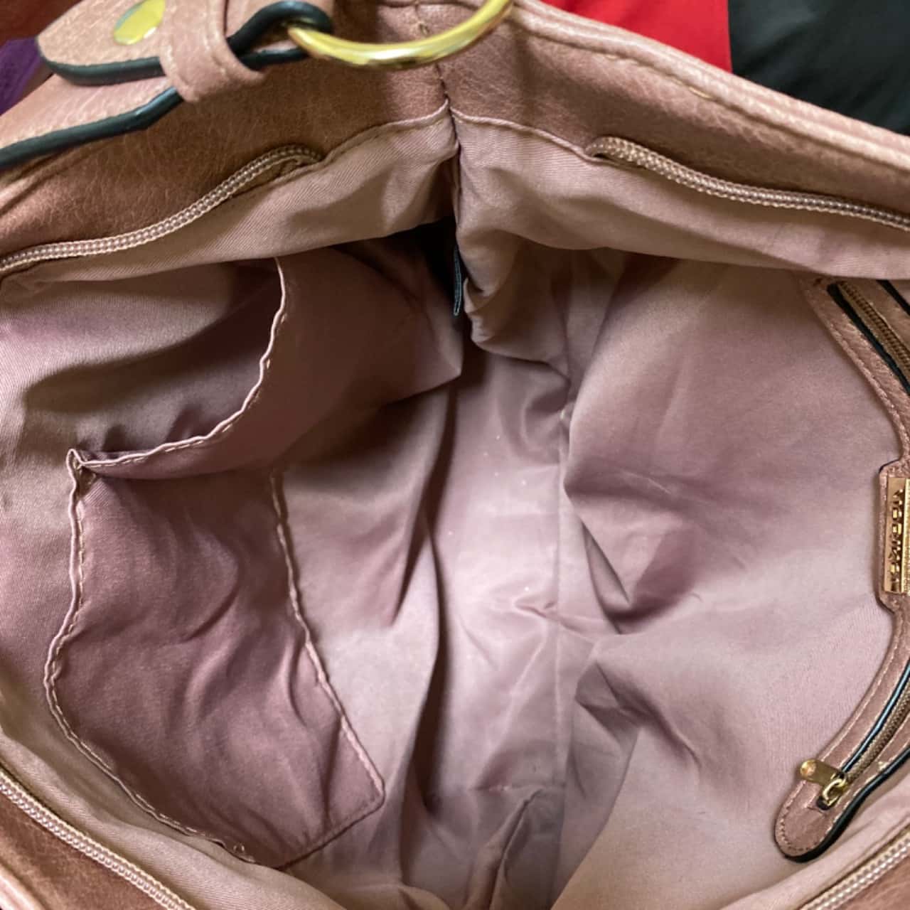 Marikai salmon pink handbag