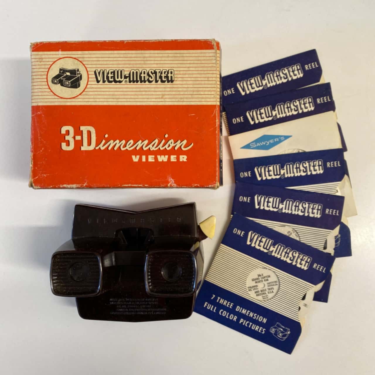 Vintage Sawyer's View-Master With 6 Scenic Reels(s) - Used Very Good ...
