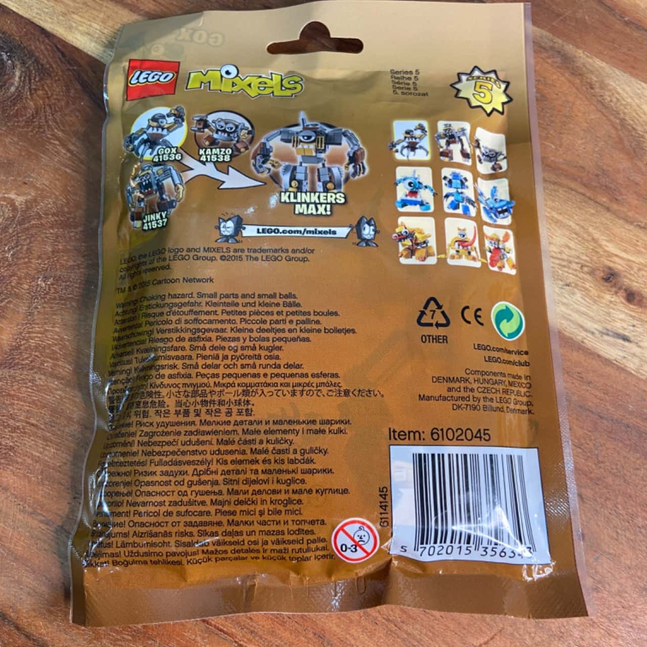 New Lego Mixels: Gox ( Series 5)(s)