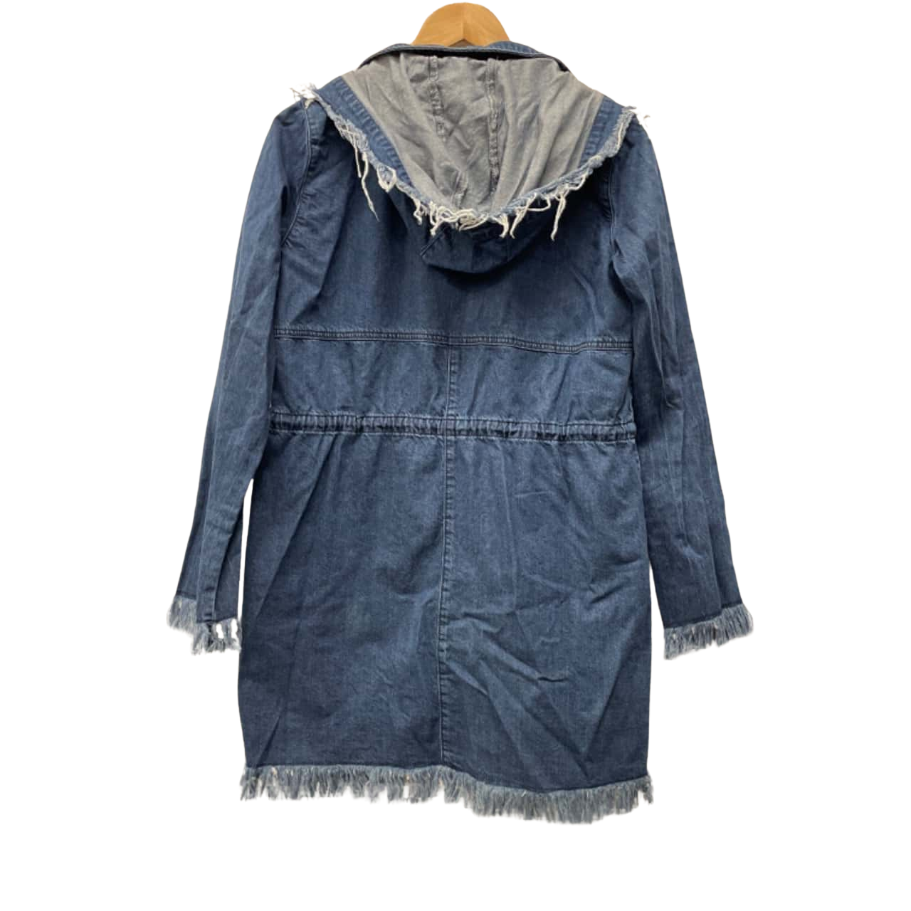 EVIL TWIN Womens Size 12 / M Denim Hoodie Jacket Blue (s)