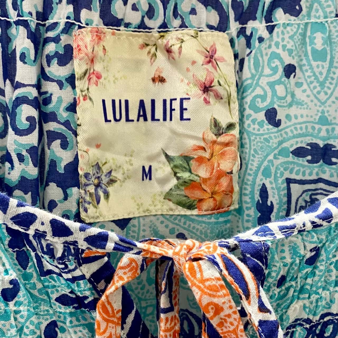 Lulalife Size M 3/4 Sleeve Top(s)