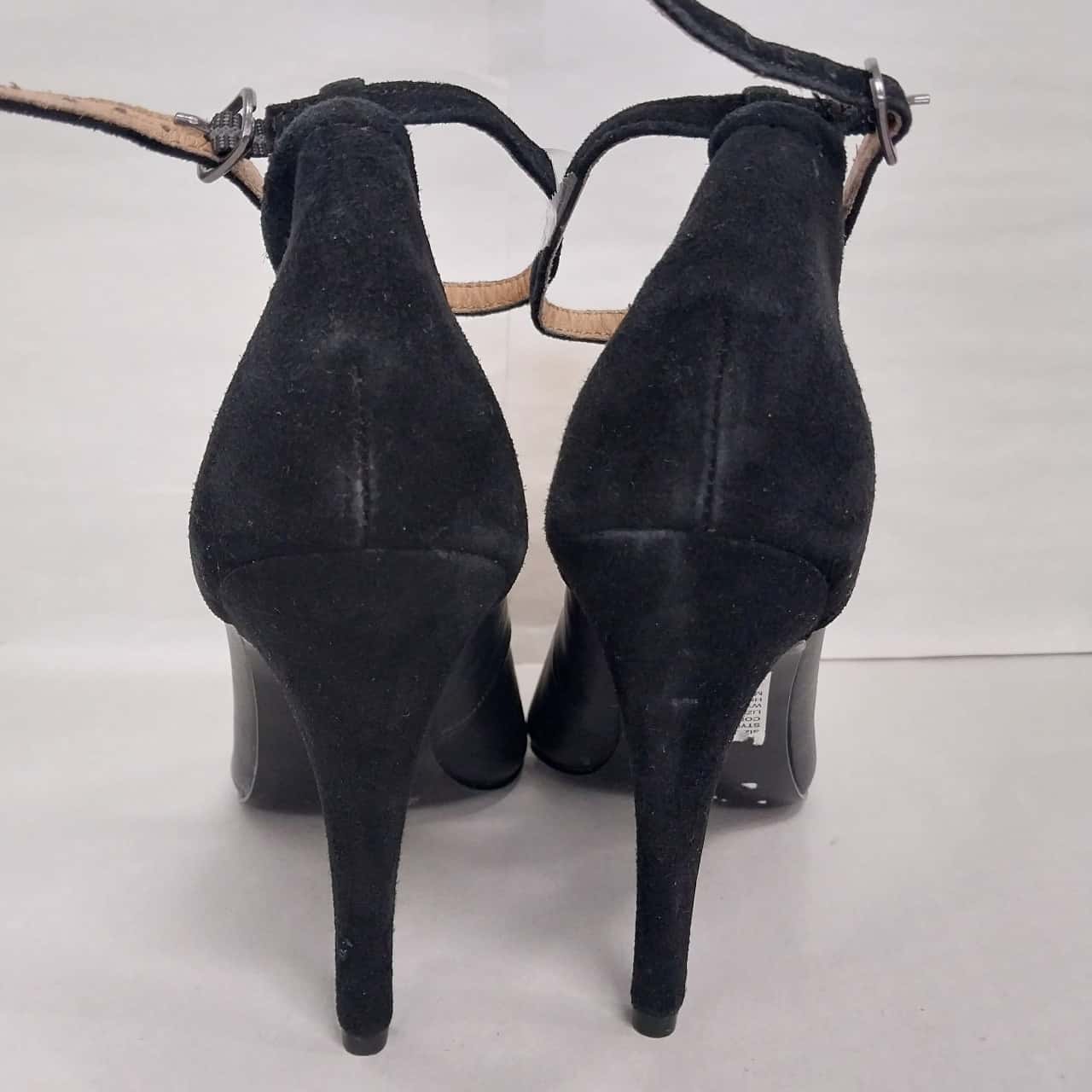 Witchery - Womens heels, Size 40, Black,leather. (s)