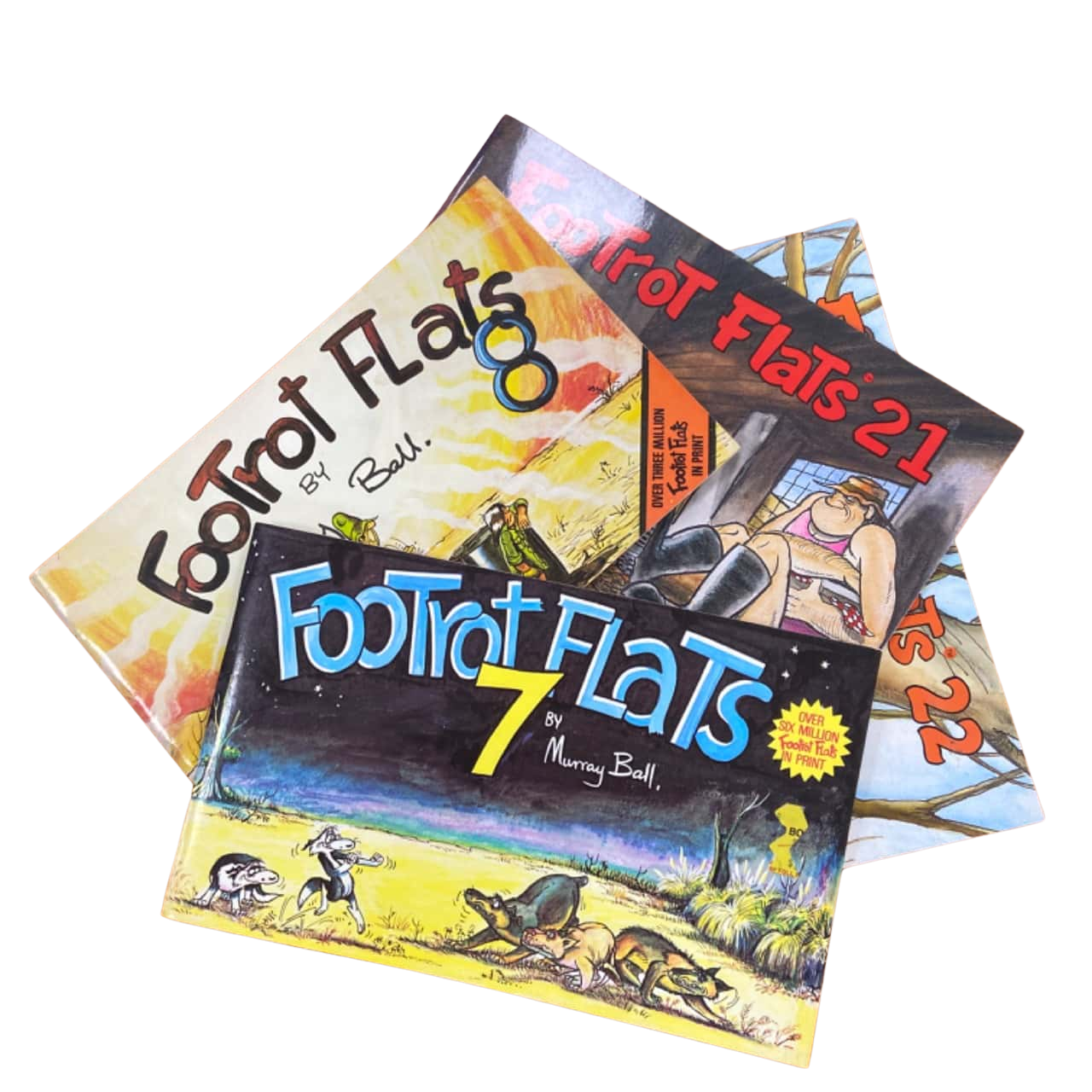 4 Footrot Flats titles(s)