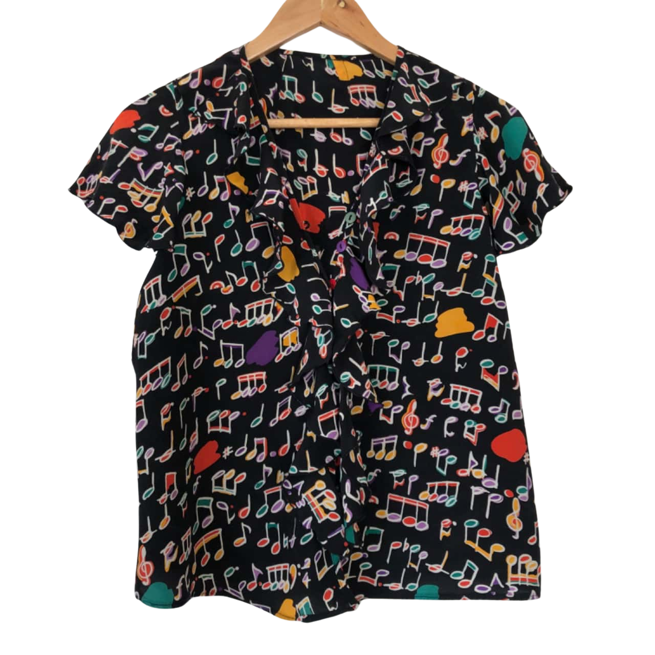 Quirky Music Note Colourful Top.