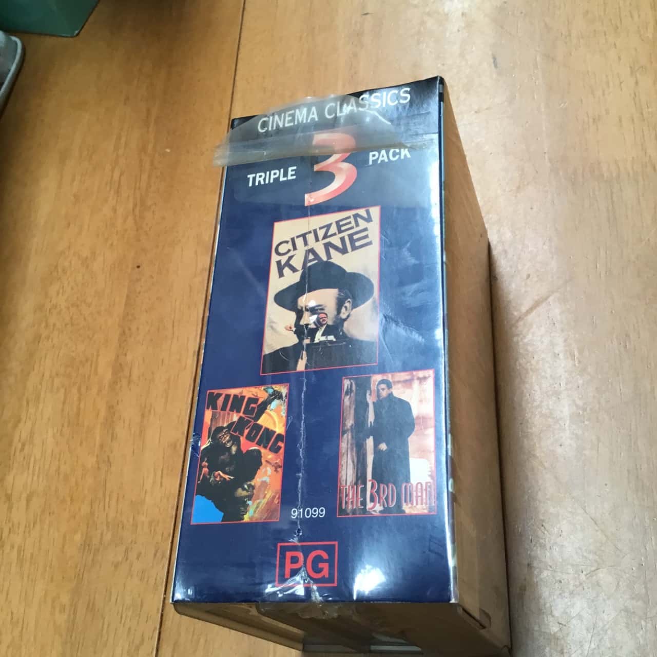 Cinema Classics Triple Pack - Citizen Kane, King Kong & The 3rd Man VHS ...
