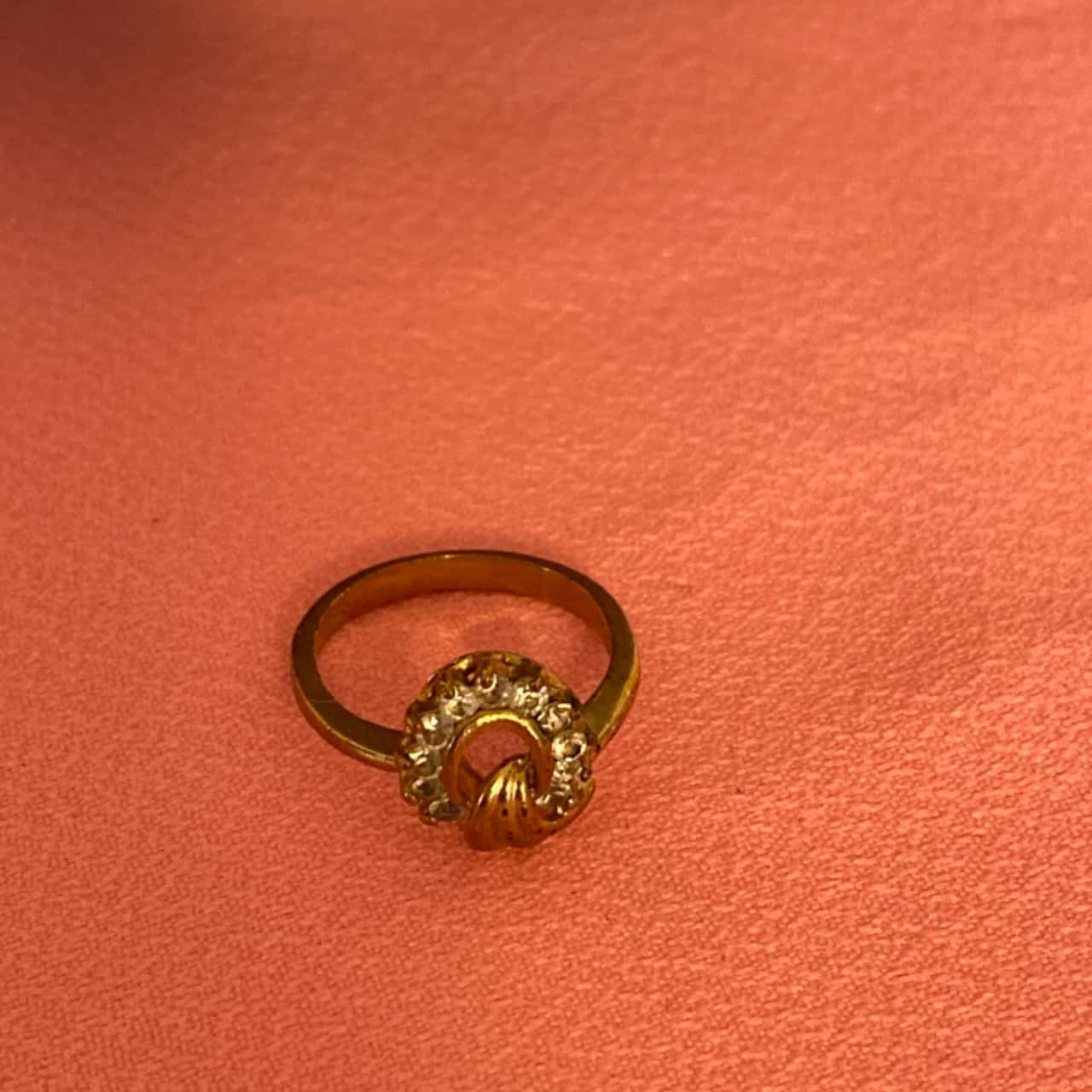 Womens Rings Gold colour 18k Gold Plated(s)