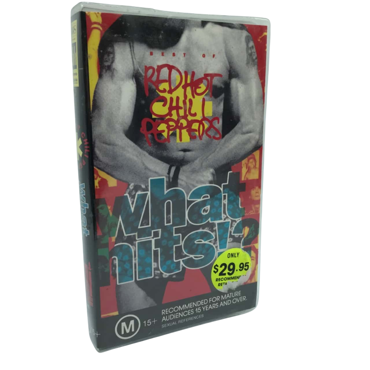 Red Hot Chilli Peppers VHS What Hits! Clam Shell Cover-1452040