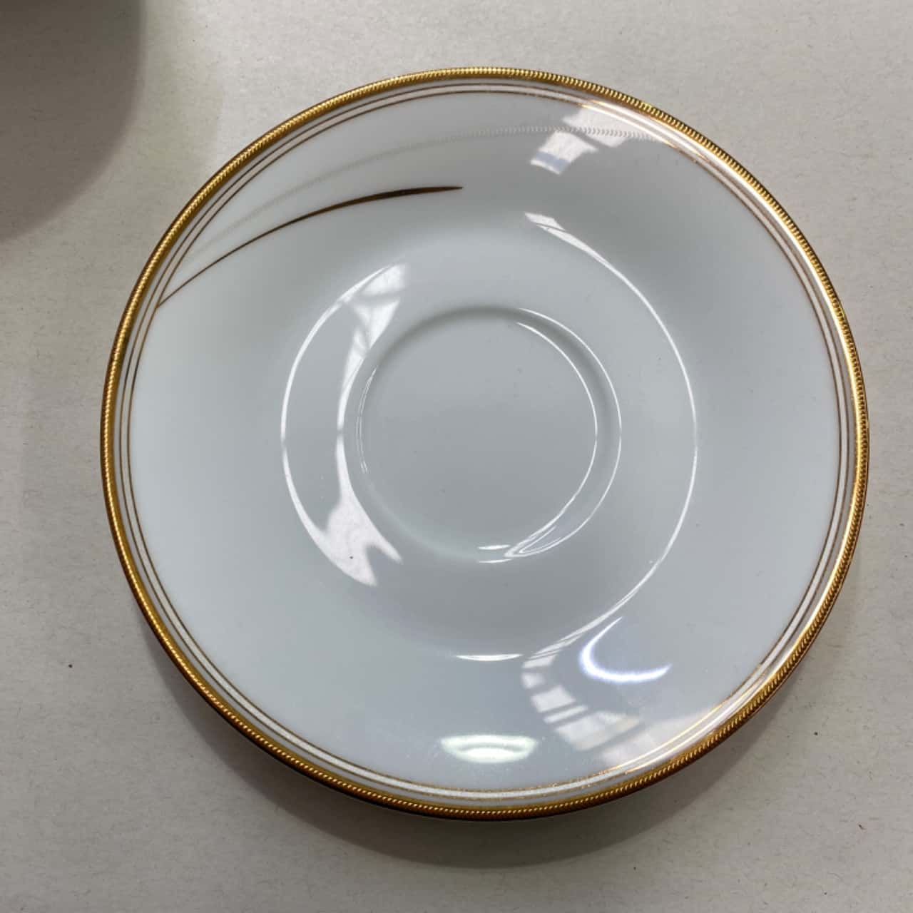 12 Piece Noritake ‘Golden Breeze’ Tea Cup Set, BNWT(s)