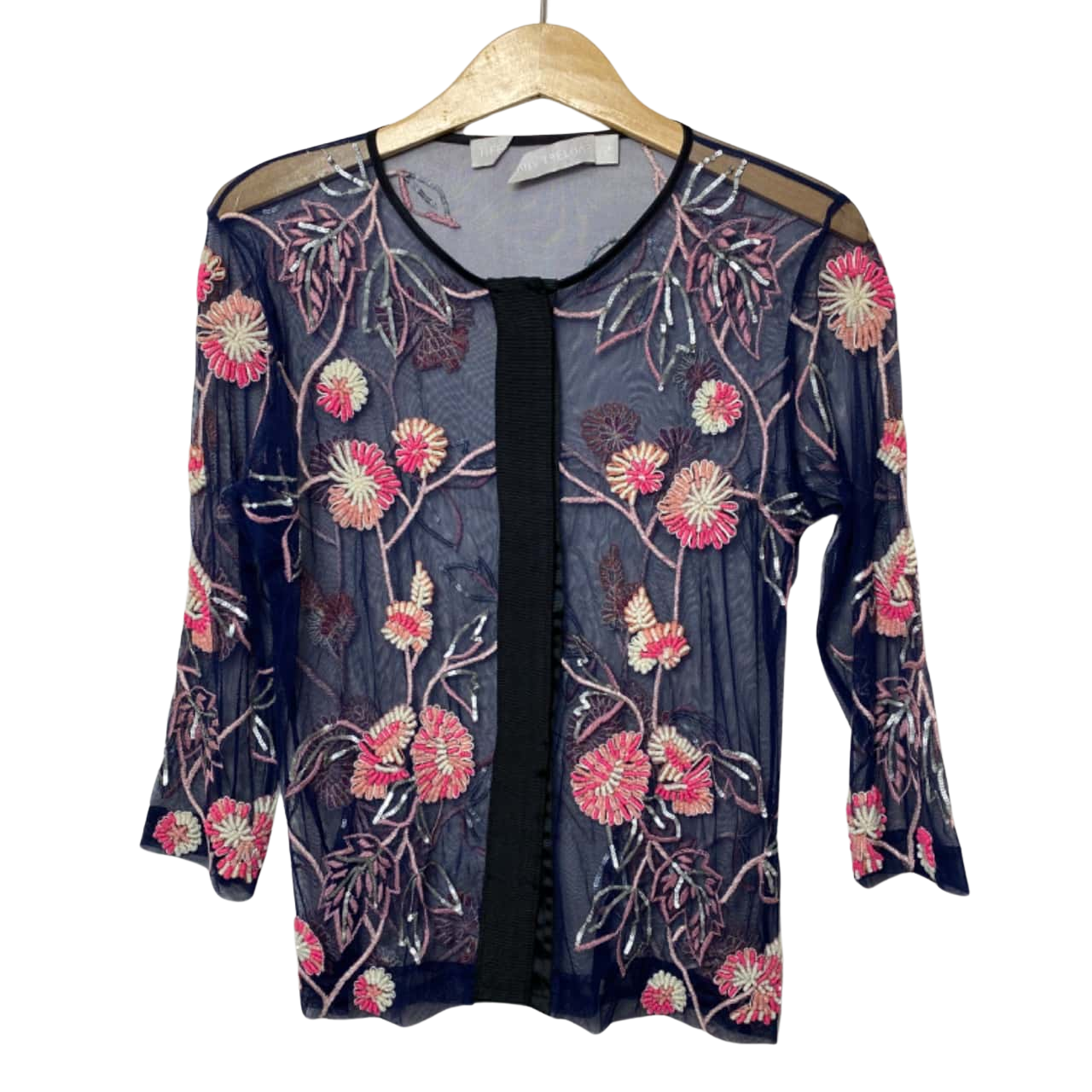 Tiffany Treloar Beaded and Embroidered Mesh Top(s)