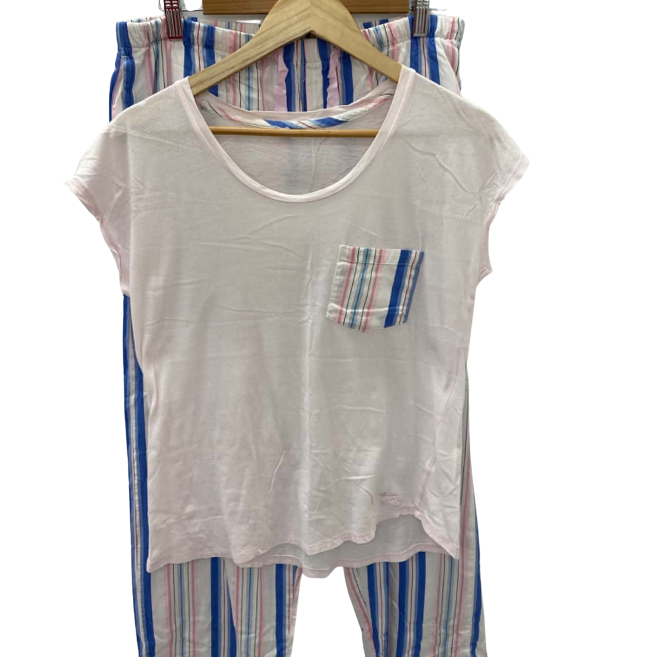 Peter Alexander Womens Size S Blue / Pink / White