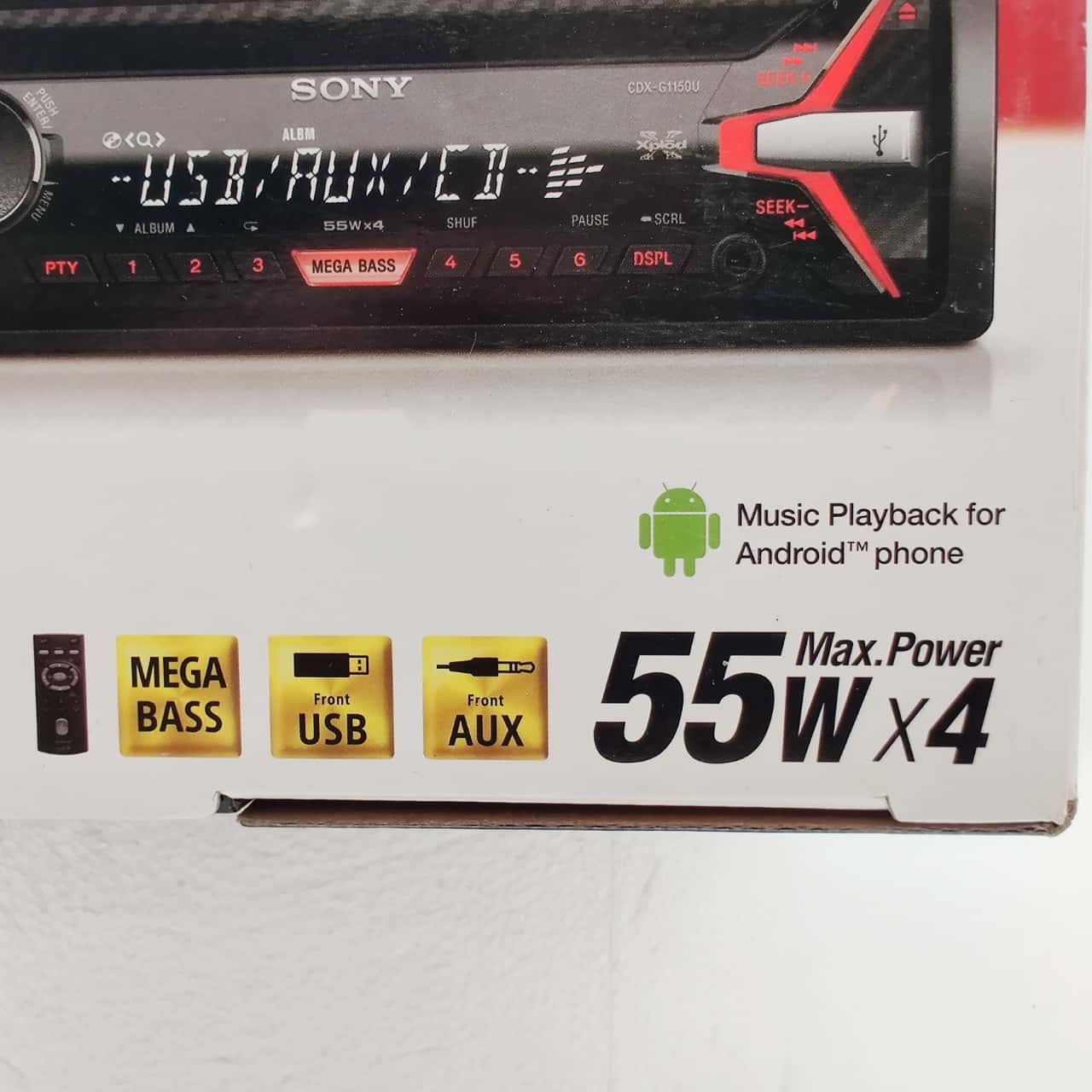 Sony FM/AM Compact Disc Player Car Unit