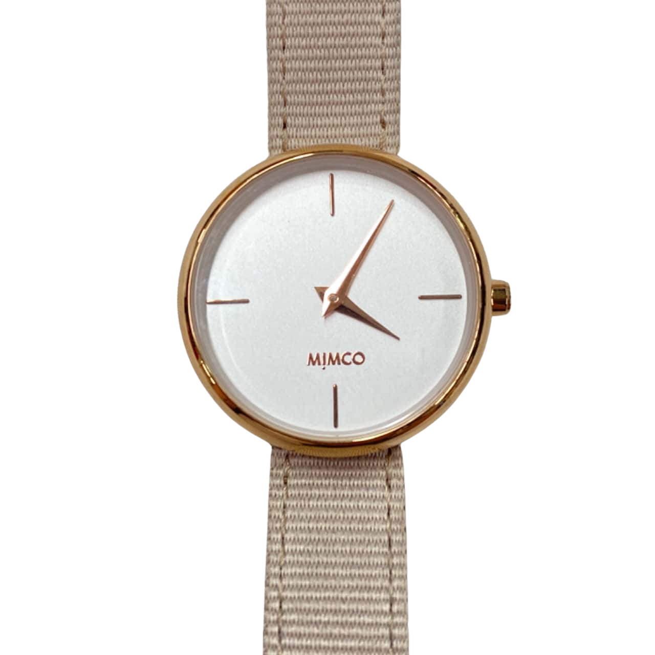 Women’s MIMCO Beige Leather ‘Timepeace’ Watch(s)