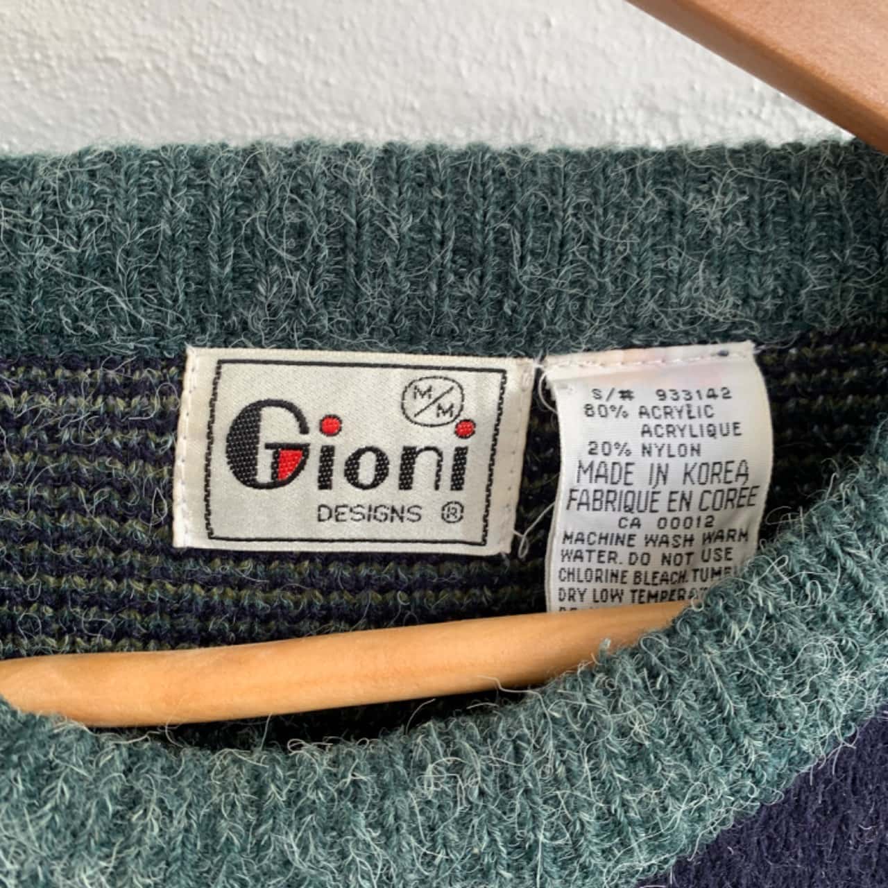 Gioni Designs Vintage Medium Blue Jumper(s) - Used Very Good | Salvos ...