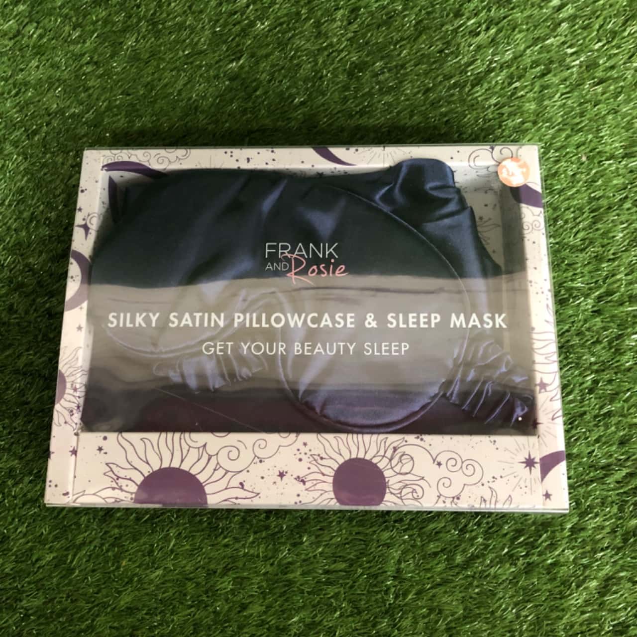 Frank And Rosie Navy Silk Pillowcase & Sleep Mask (New in Box)(s) - New ...