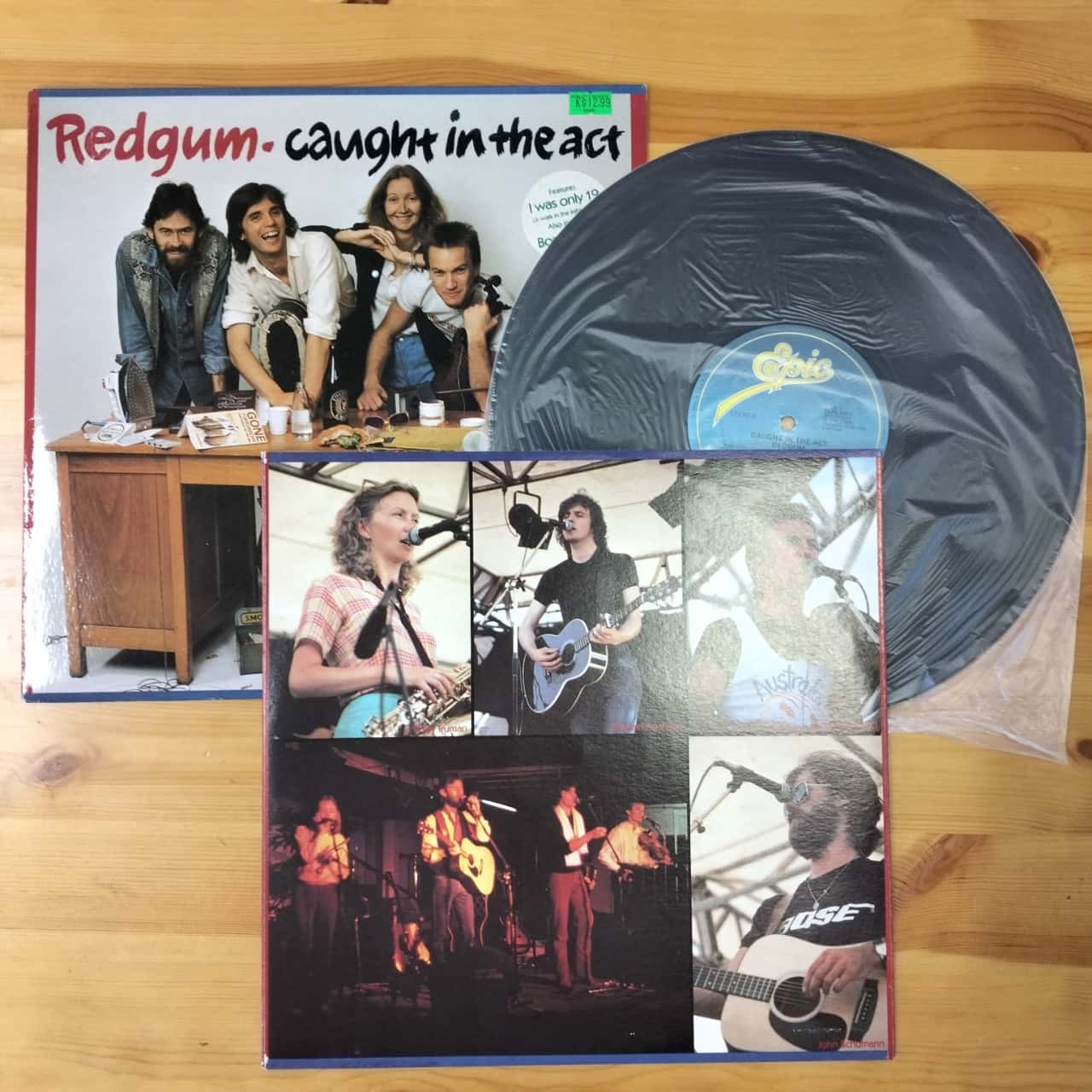 Redgum - Caught in the Act. Live. - Bonus 7" E.P. 1983 CBS Records ...