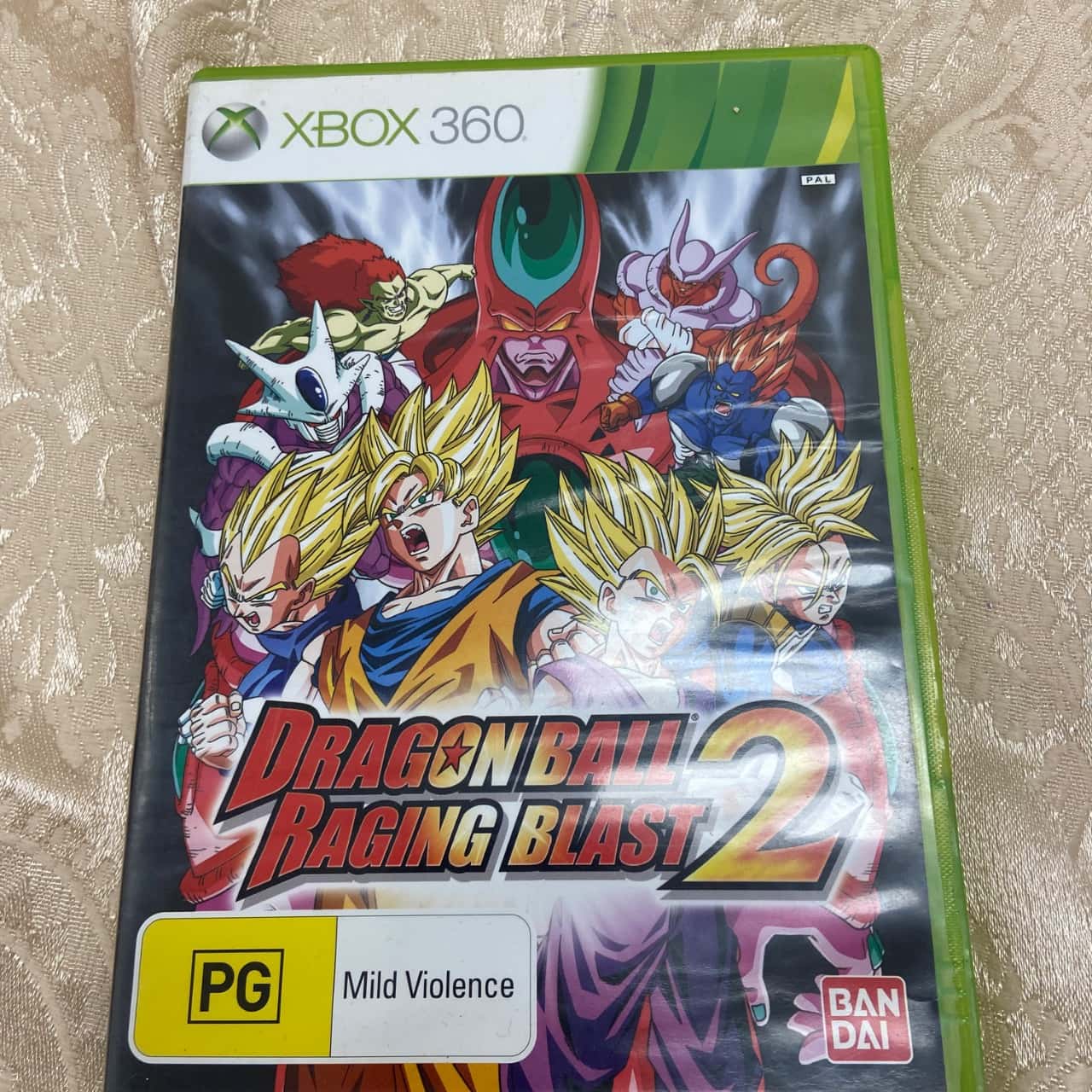 Xbox 360 Dragonball raging blast 2(s)