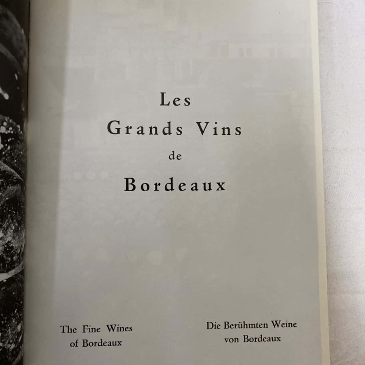Les Grands Vins De Bordeaux Cruse