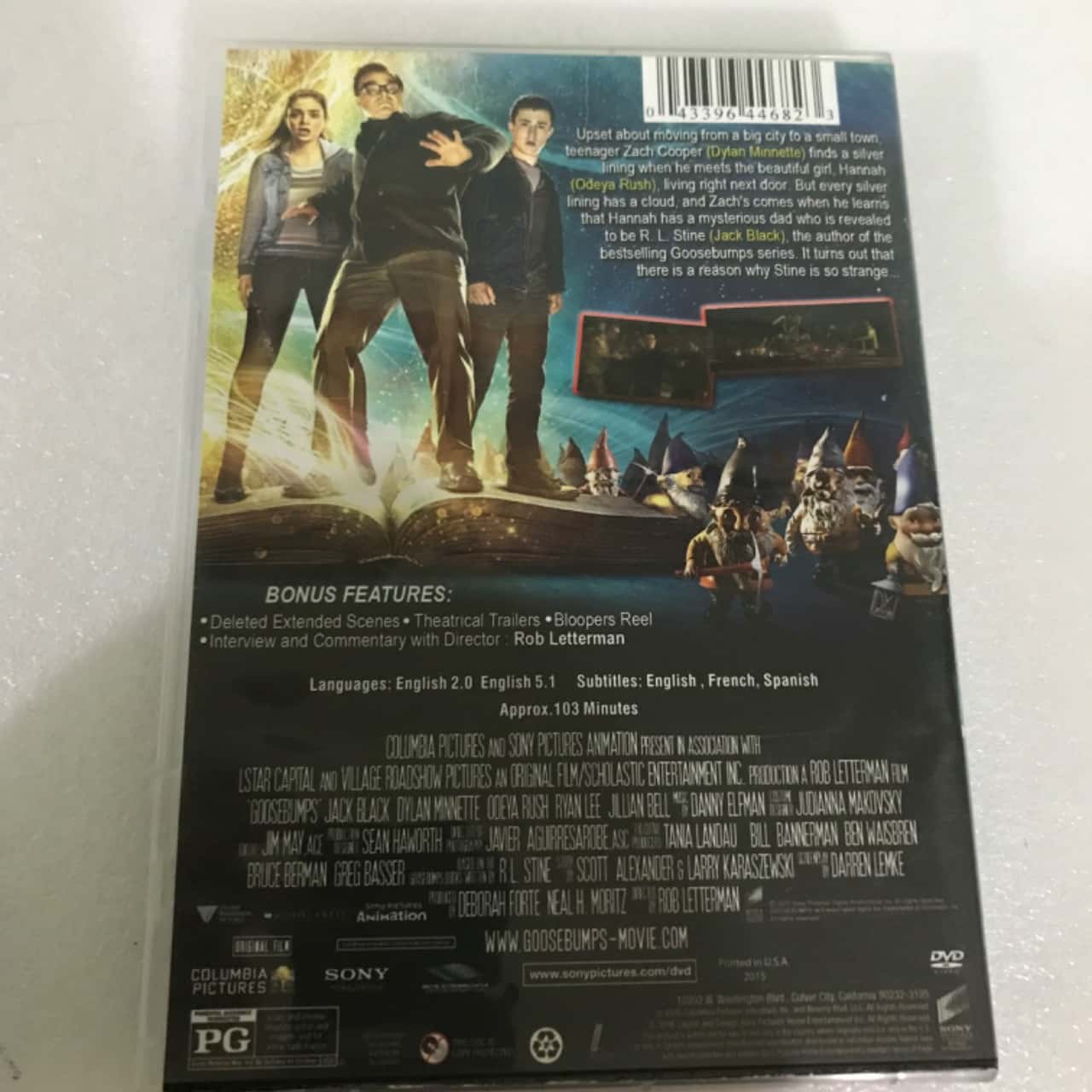 3 R.L. Stines Goosebumps DVDs-1657273