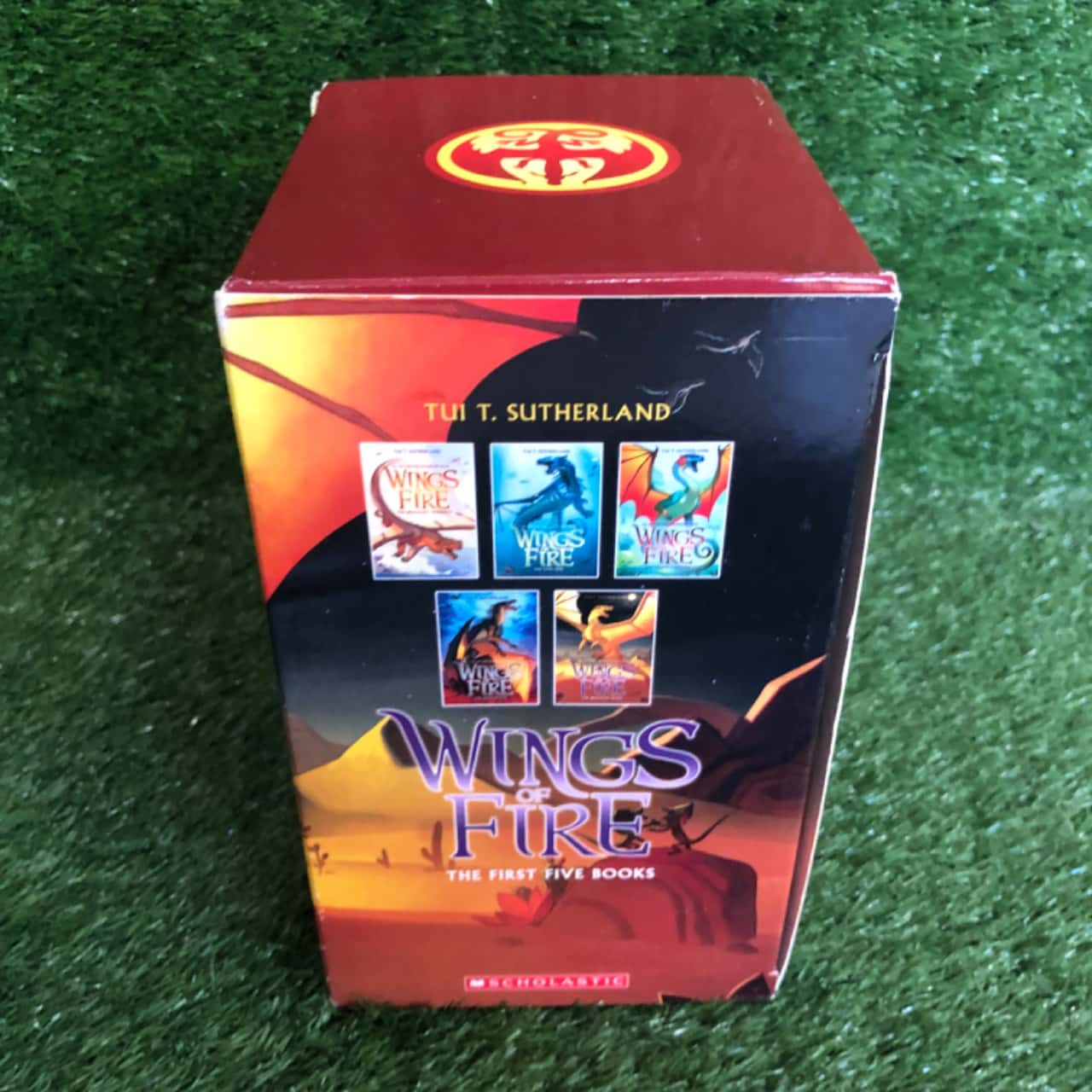 Wings Of Fire - First 5 Books by Tui. T Sutherland (Box Set)(s)