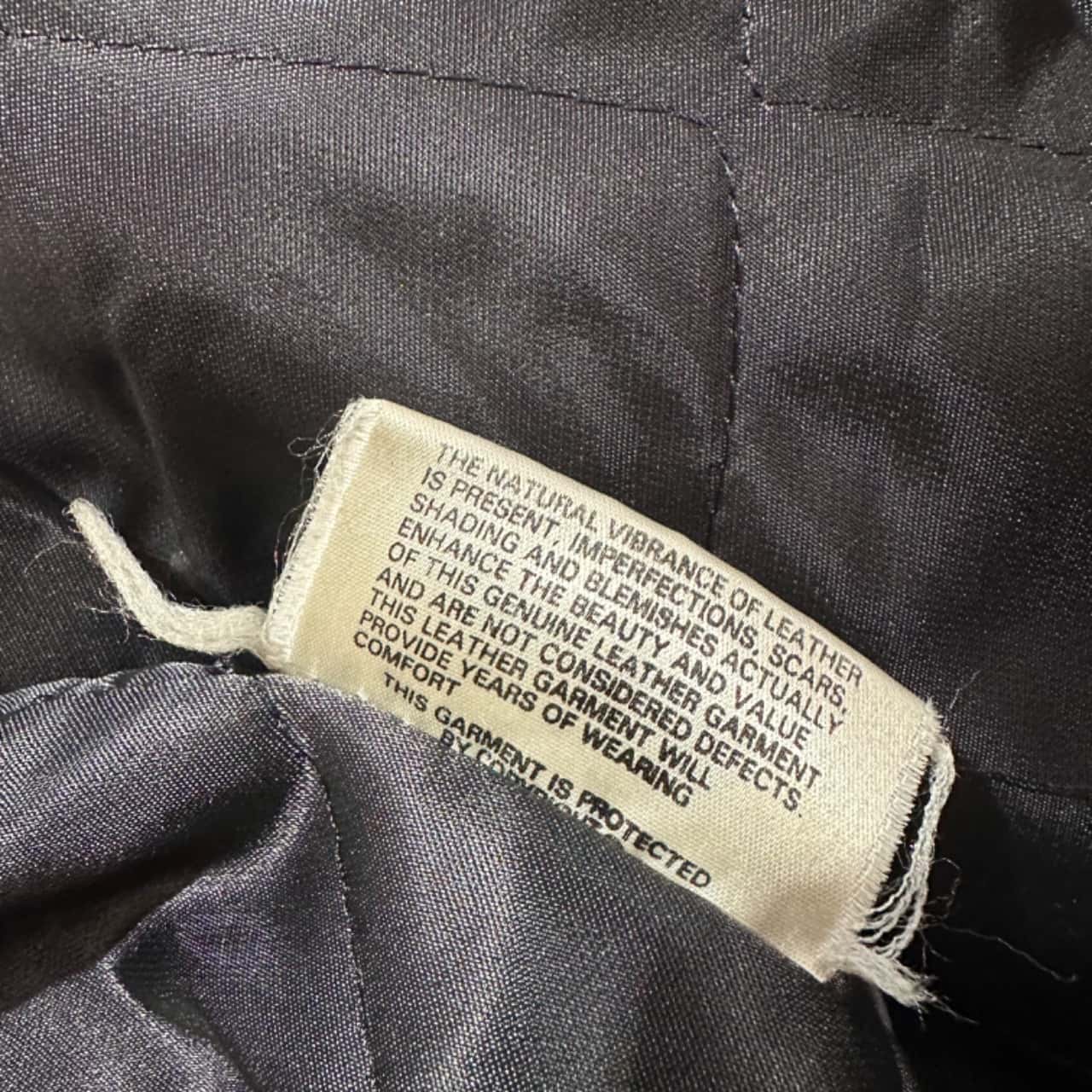 REDUCED VINTAGE Genel London Black Leather Jacket (s)