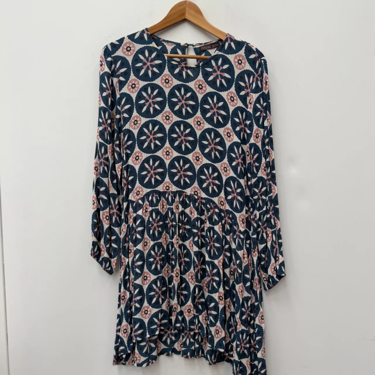 Mister Zimi Smock Mini Dress - Size 14(s) - Used Good | Salvos Stores