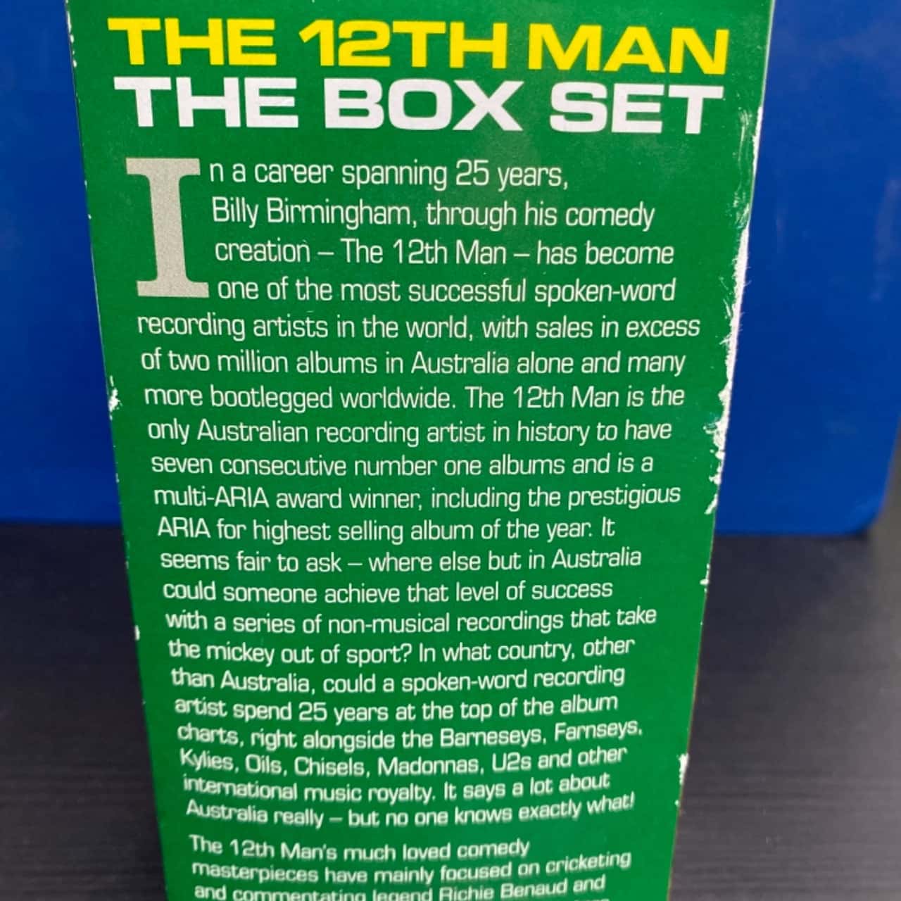 Reduced The 12th Man CD box set (s)