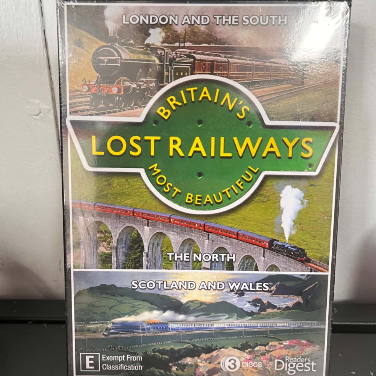 Britain's Most Beautiful Lost Railways (Australia All Region R) 3 DVD – New