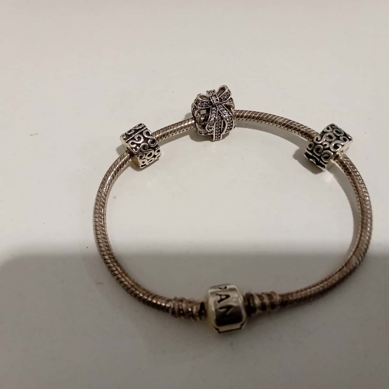 Pandora Womens Bracelet with Charms(s)