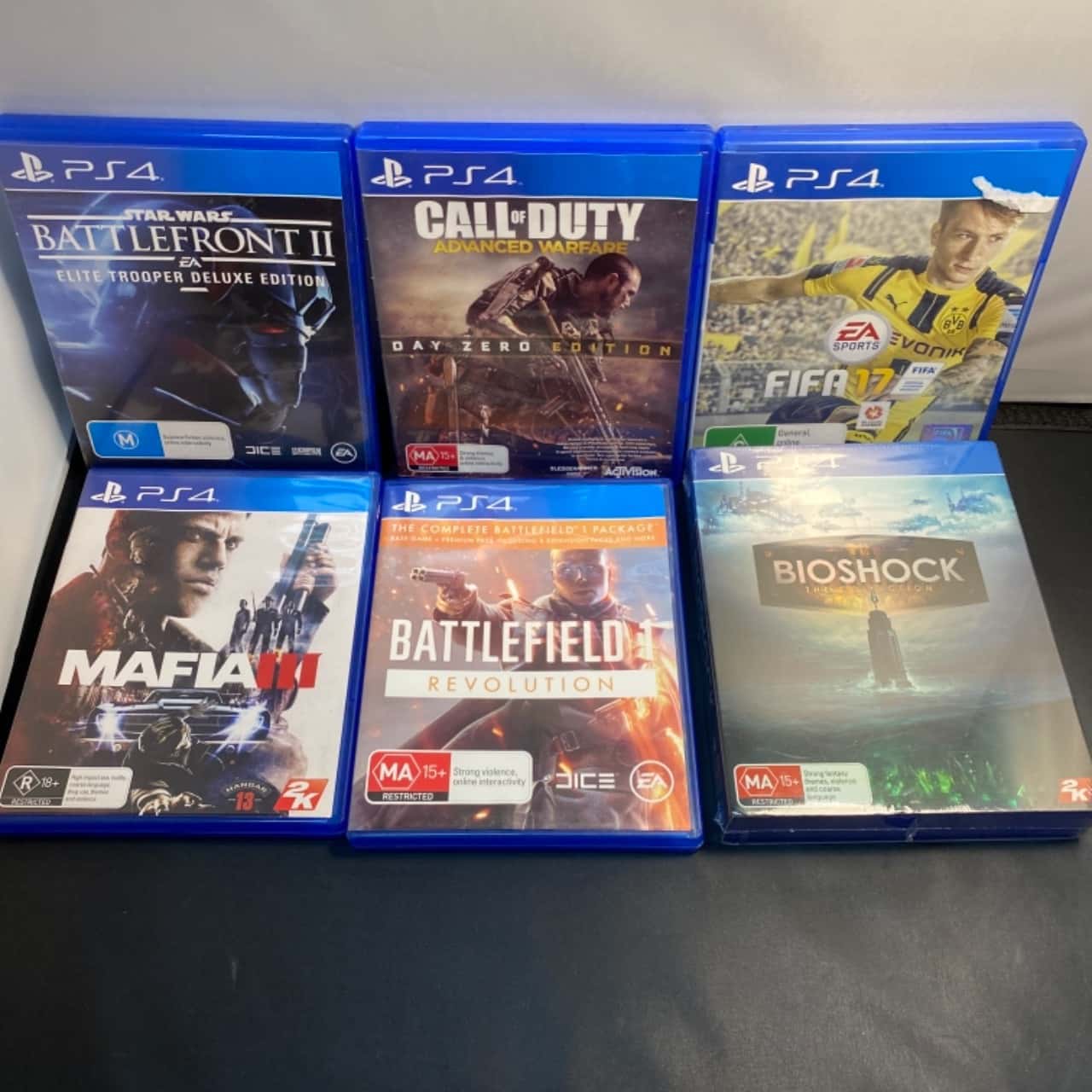 PS4 bundle x6 (s)