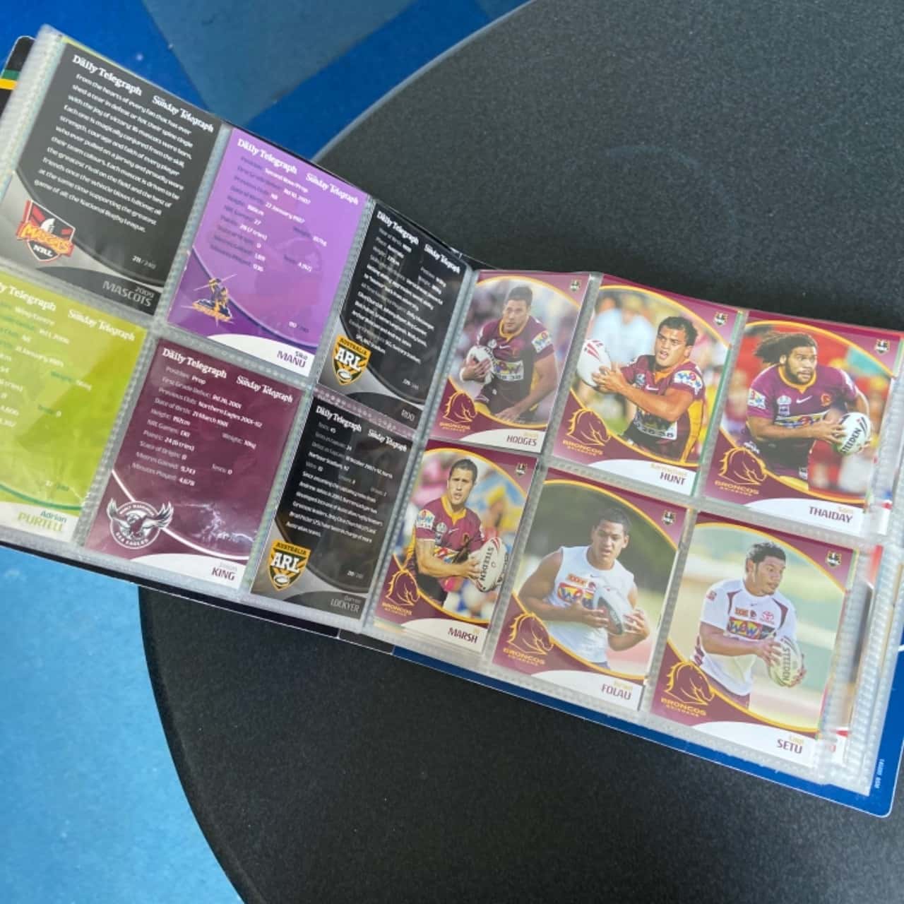 NRL Collector Cards 240 cards official 2009