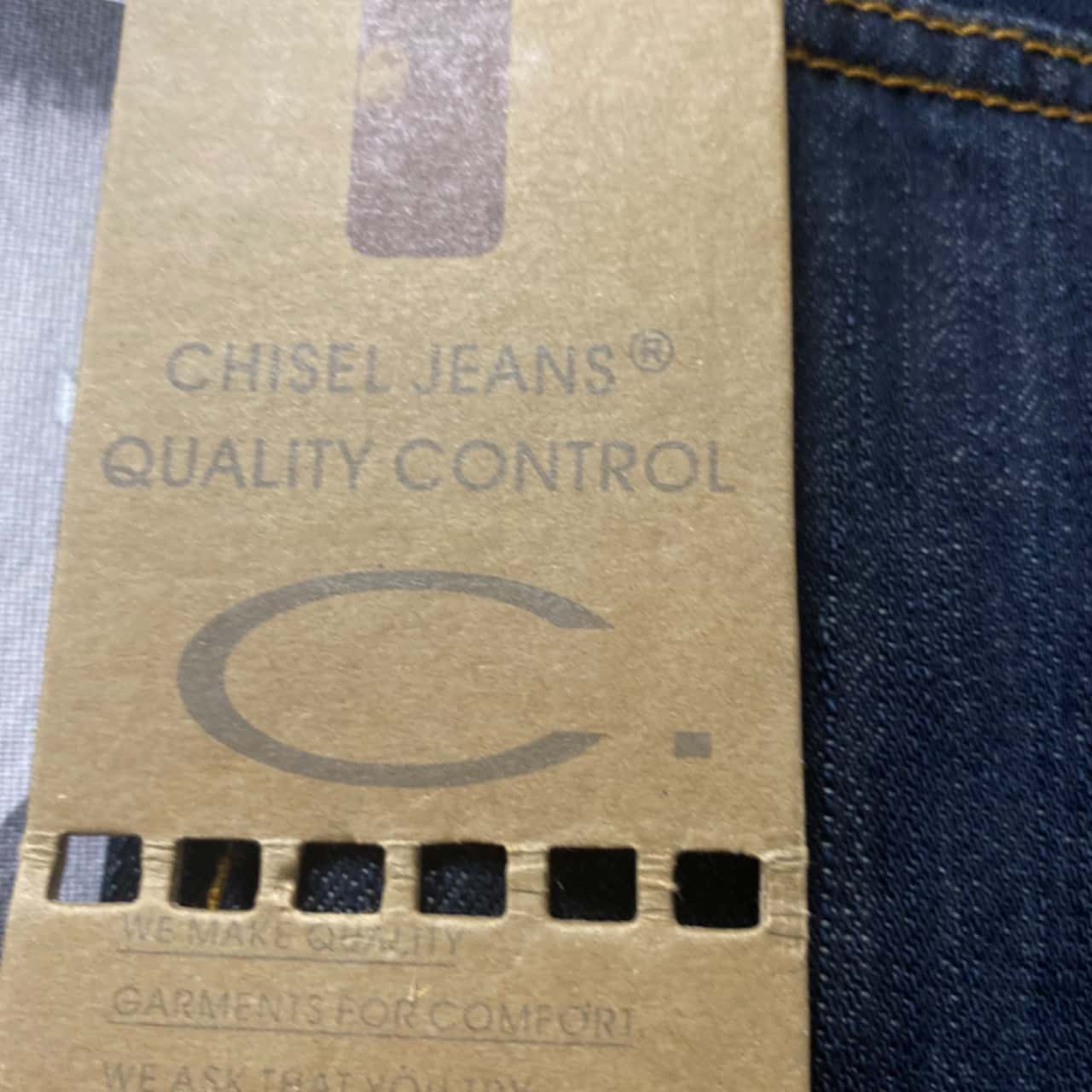 Chisel Mens Size 34 jeans new (s)