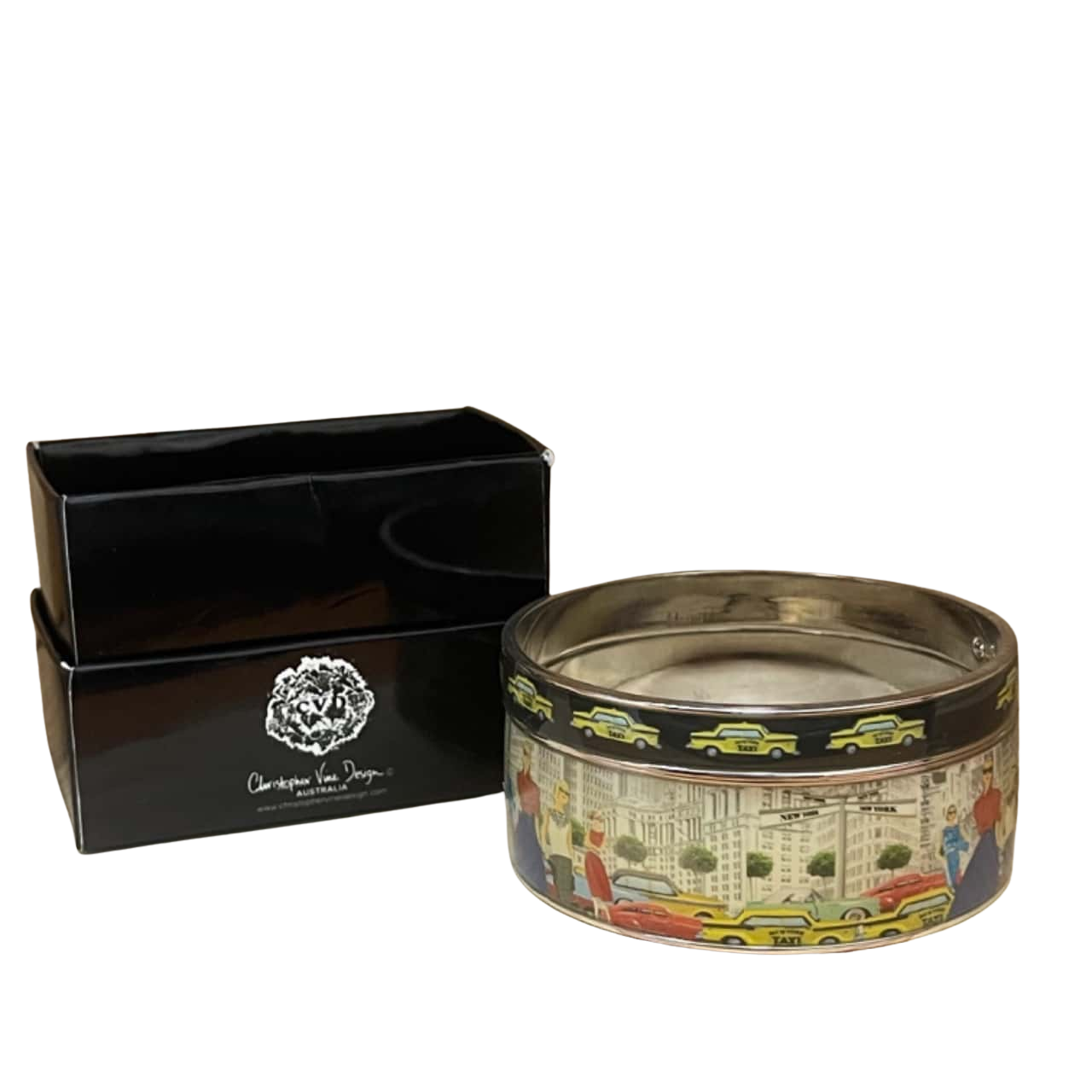 Womens Christopher Vine Design x2 New York Inspired Bangles(s)