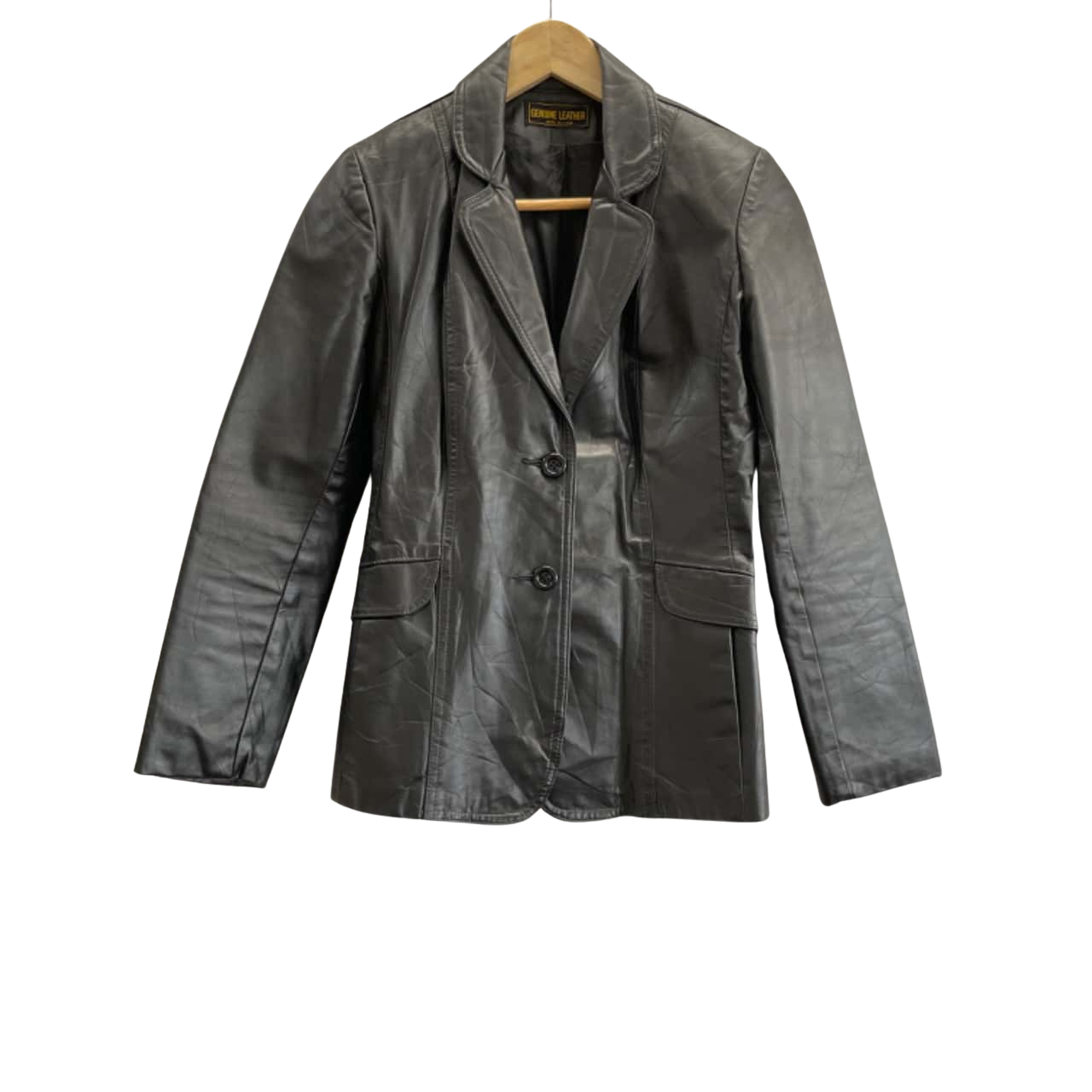 Vintage NORTHSIDE Womens Size 5/10 Suede /Leather Jacket Black